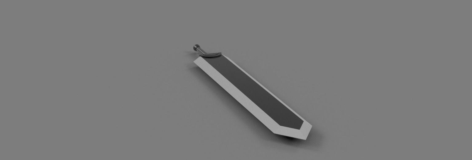 Guts sword dragon slayer 3D model | CGTrader