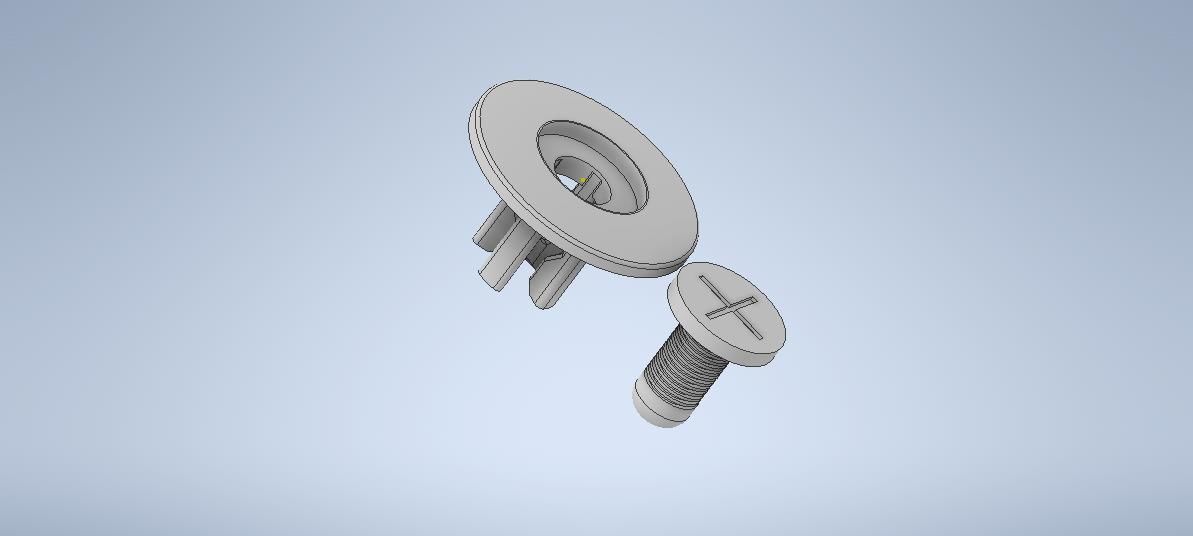 Car fasteners 3D model 3D printable | CGTrader