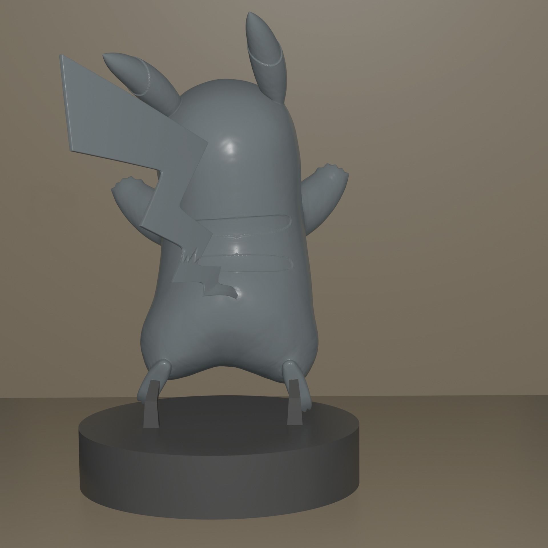 Pikachu 3D model 3D printable | CGTrader