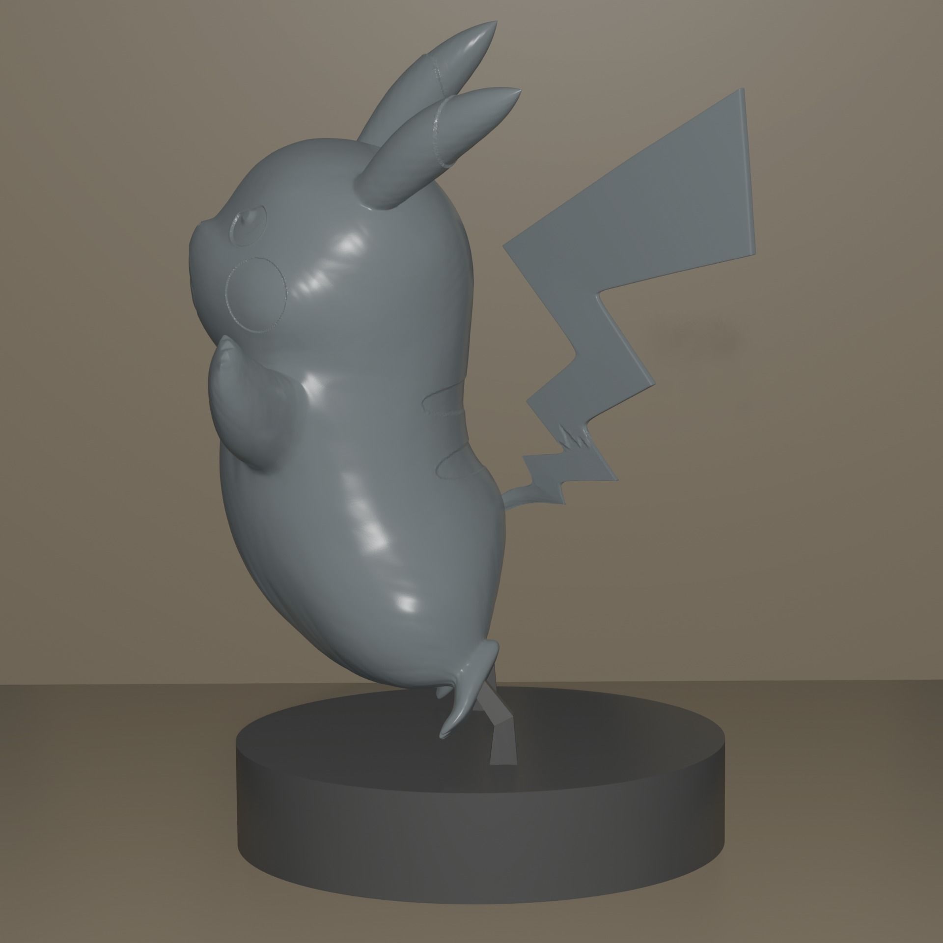 Pikachu 3d Model 3d Printable Cgtrader