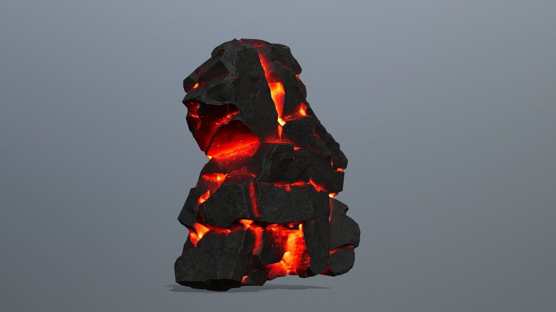 3D model Volcanic Stone VR / AR / low-poly | CGTrader