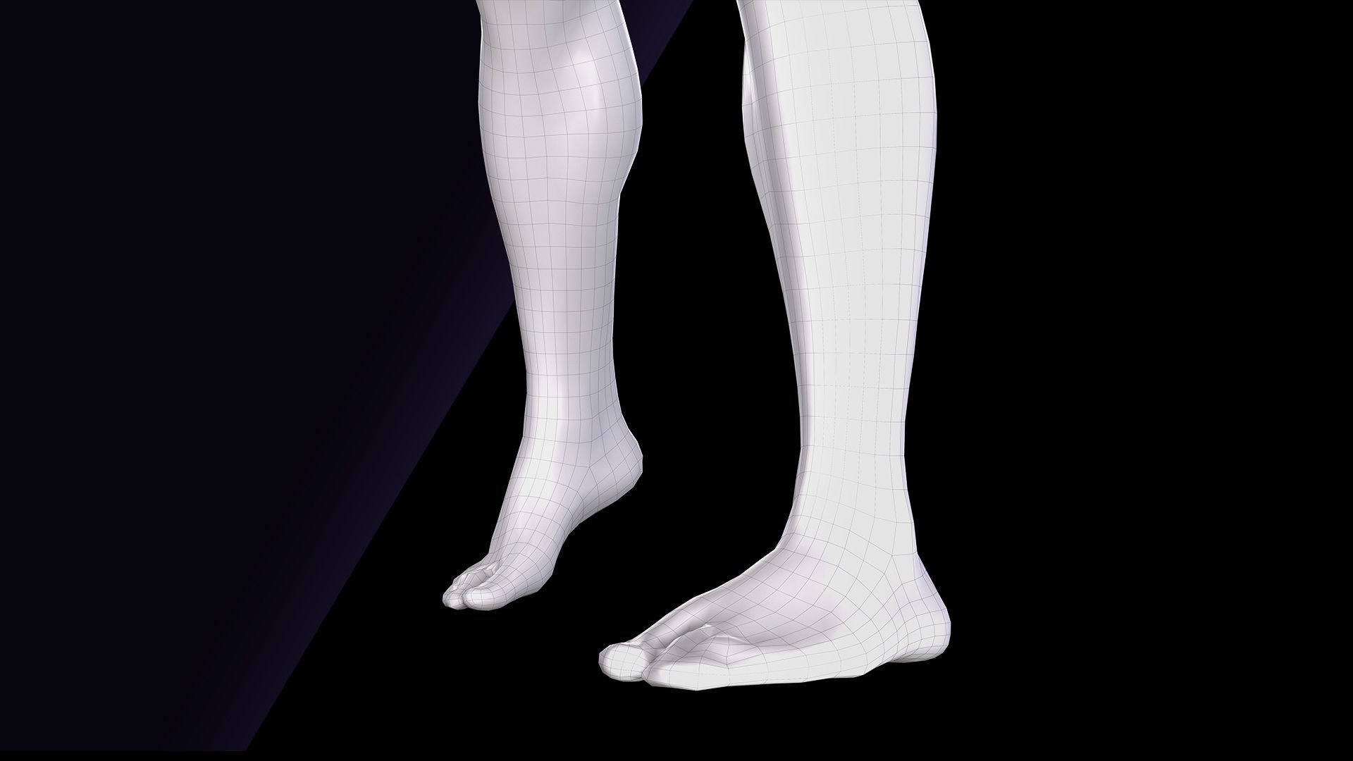 Cleaned 3D Body Scan Ethan White Underwear 3D model | CGTrader
