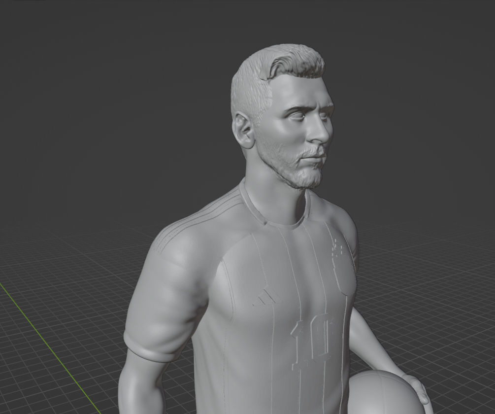 MESSI world champion edition 3D model 3D printable | CGTrader