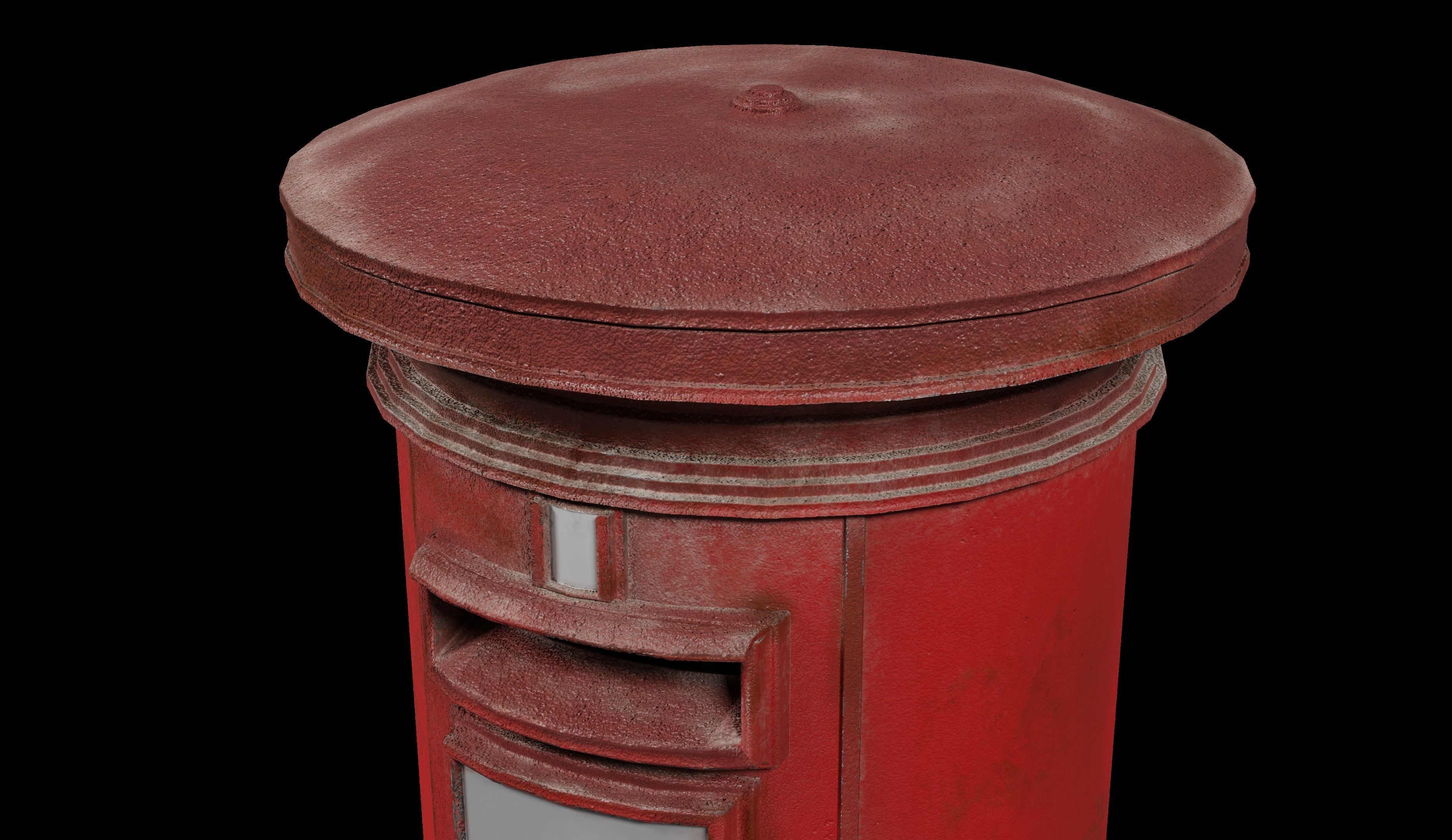 3D model English Mailbox VR / AR / low-poly | CGTrader