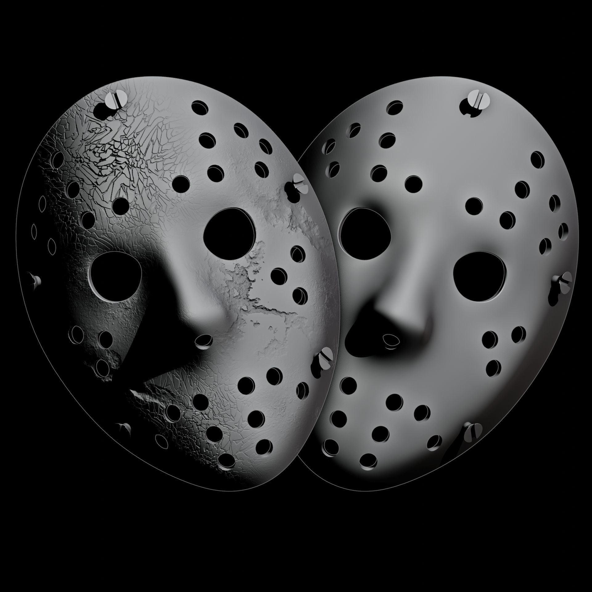Jason Voorhees Friday the 13th Mask Printable 3D model 3D printable ...