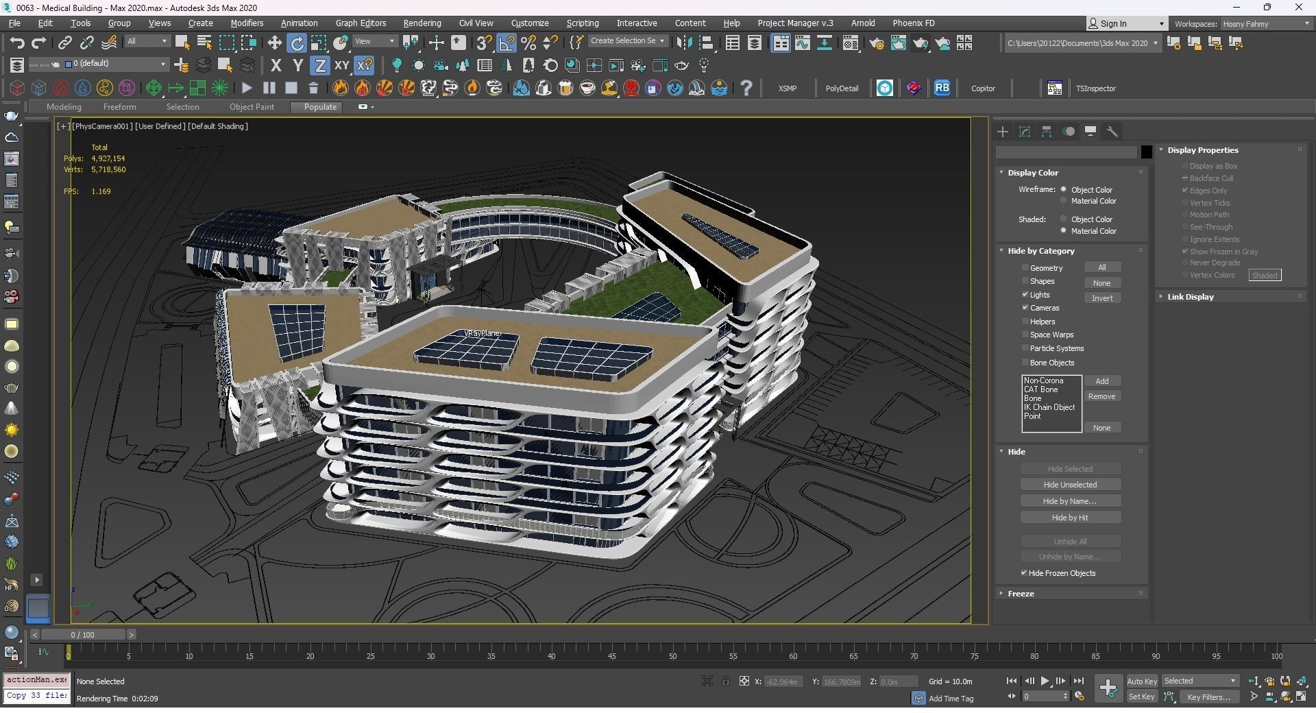0063 - Medical Building - 2Ds Plans - 3Ds Files 3D model | CGTrader