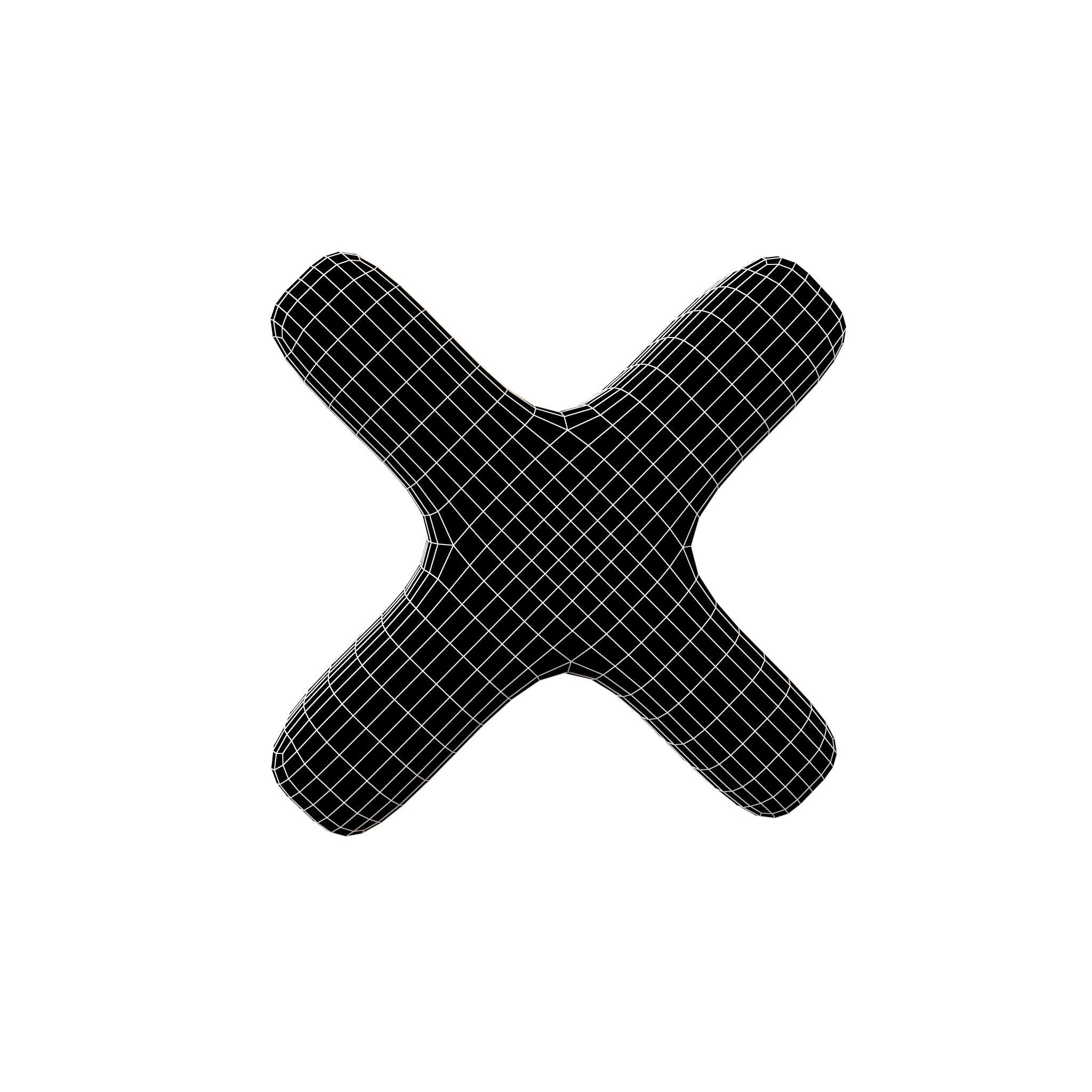 3D model Calculation Multiplication Symbol V1 001 VR / AR / low-poly ...