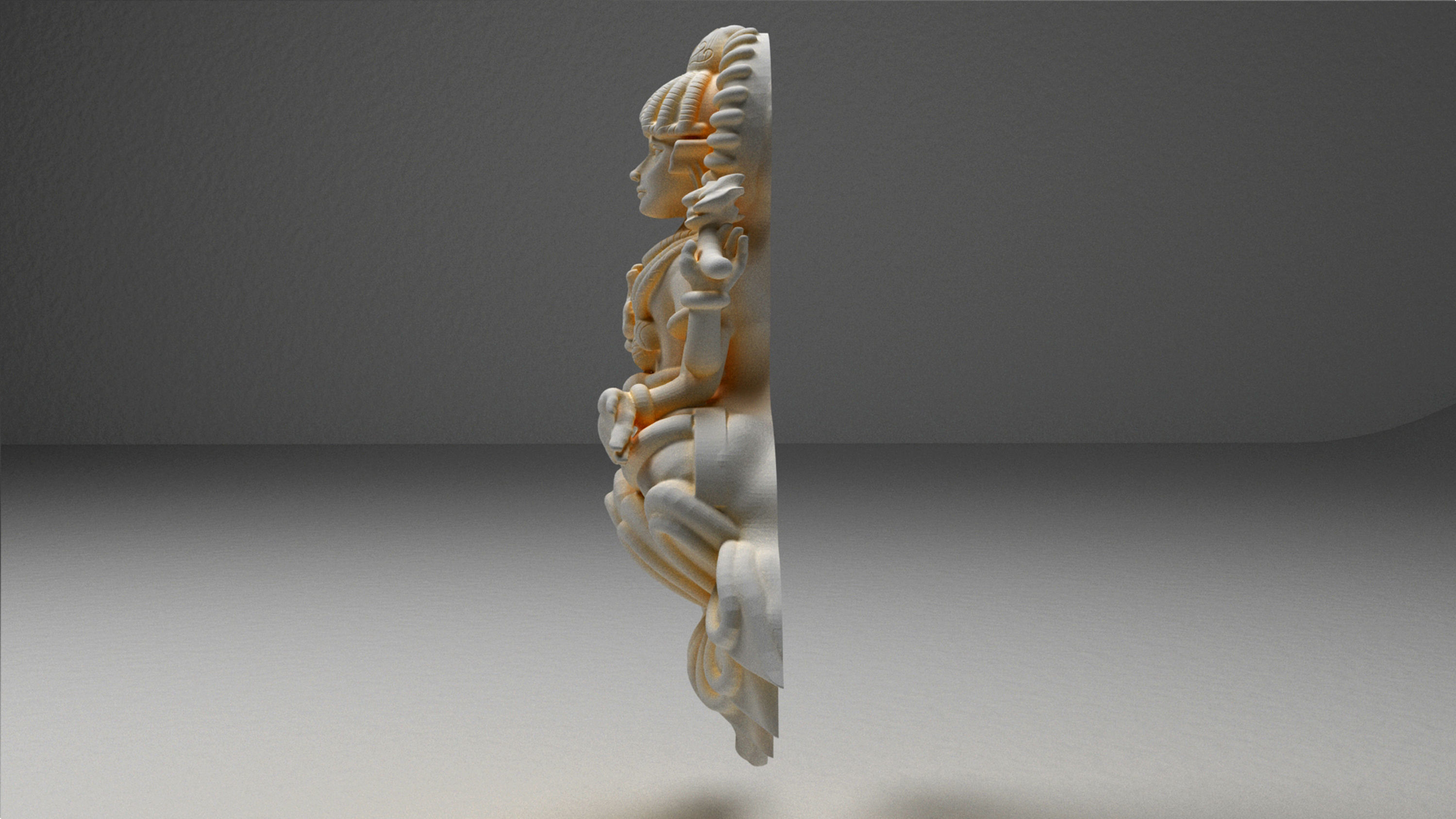 Goddess Murti Mata 3D model 3D printable | CGTrader
