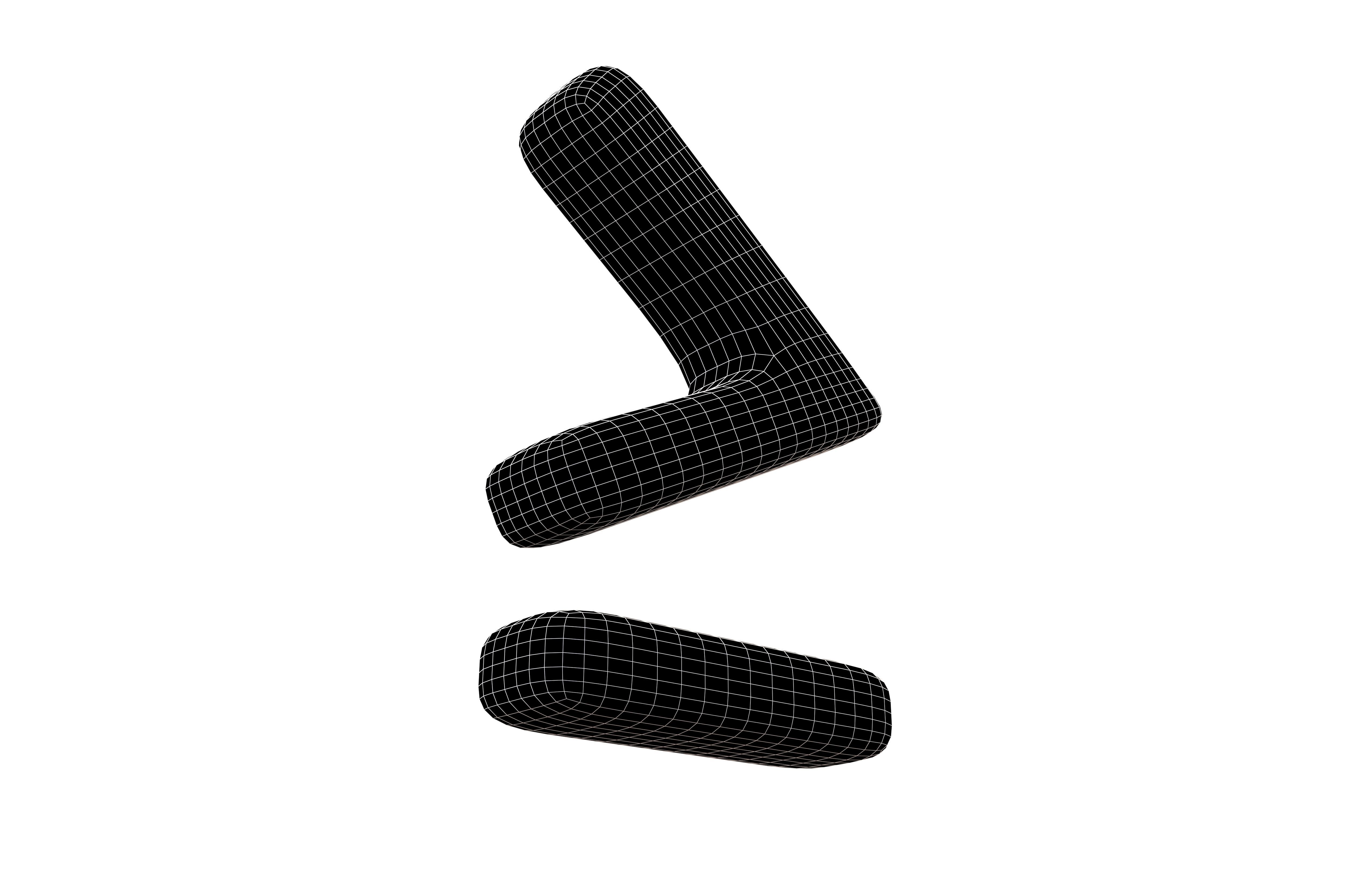 3D model Calculation Inequality Greater Than Or Equal To Symbol V1 001 ...