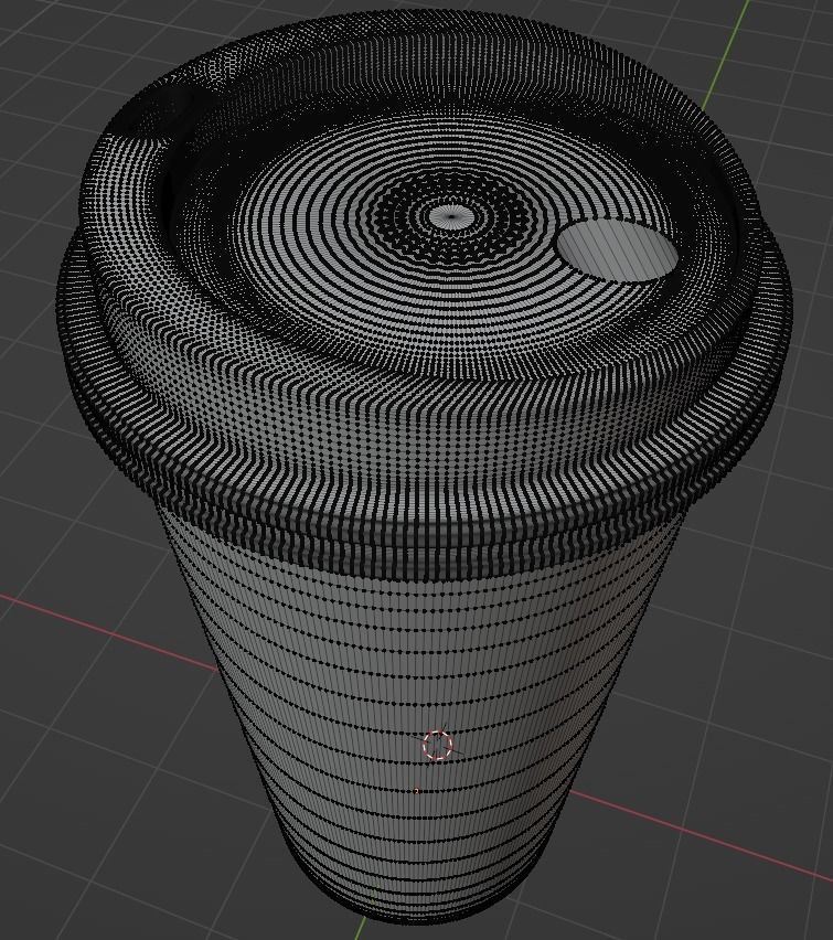 Paper cup keychain for 3d printing 3D model 3D printable | CGTrader