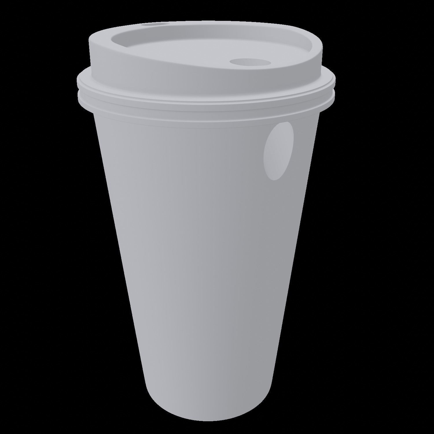Paper cup keychain for 3d printing 3D model 3D printable | CGTrader