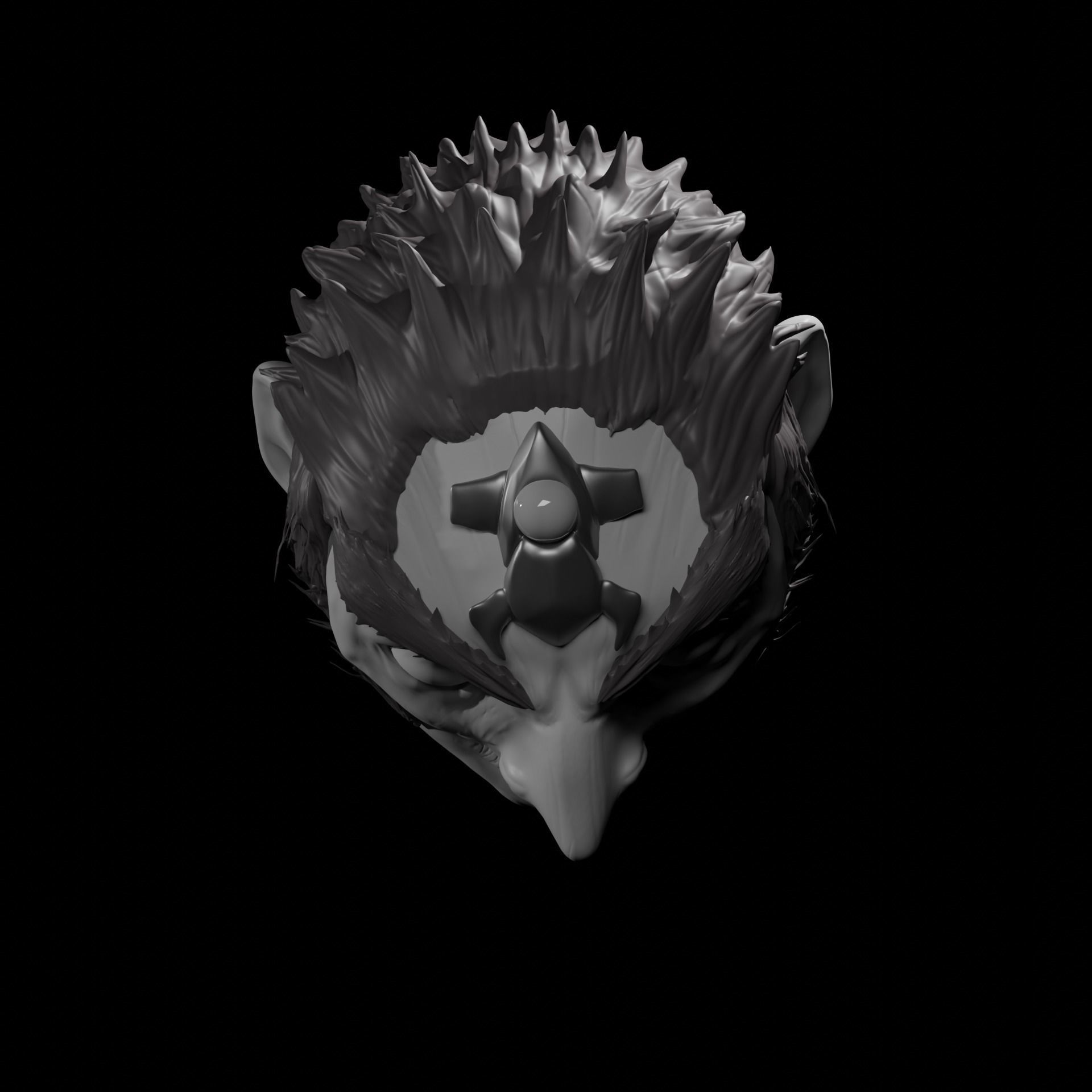 Ganondorf Head Sculpt from The Legend of Zelda Ocarina of Time 3D model ...