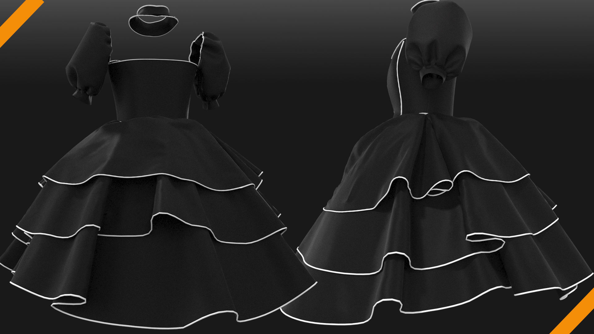 womens cloth 3D model | CGTrader