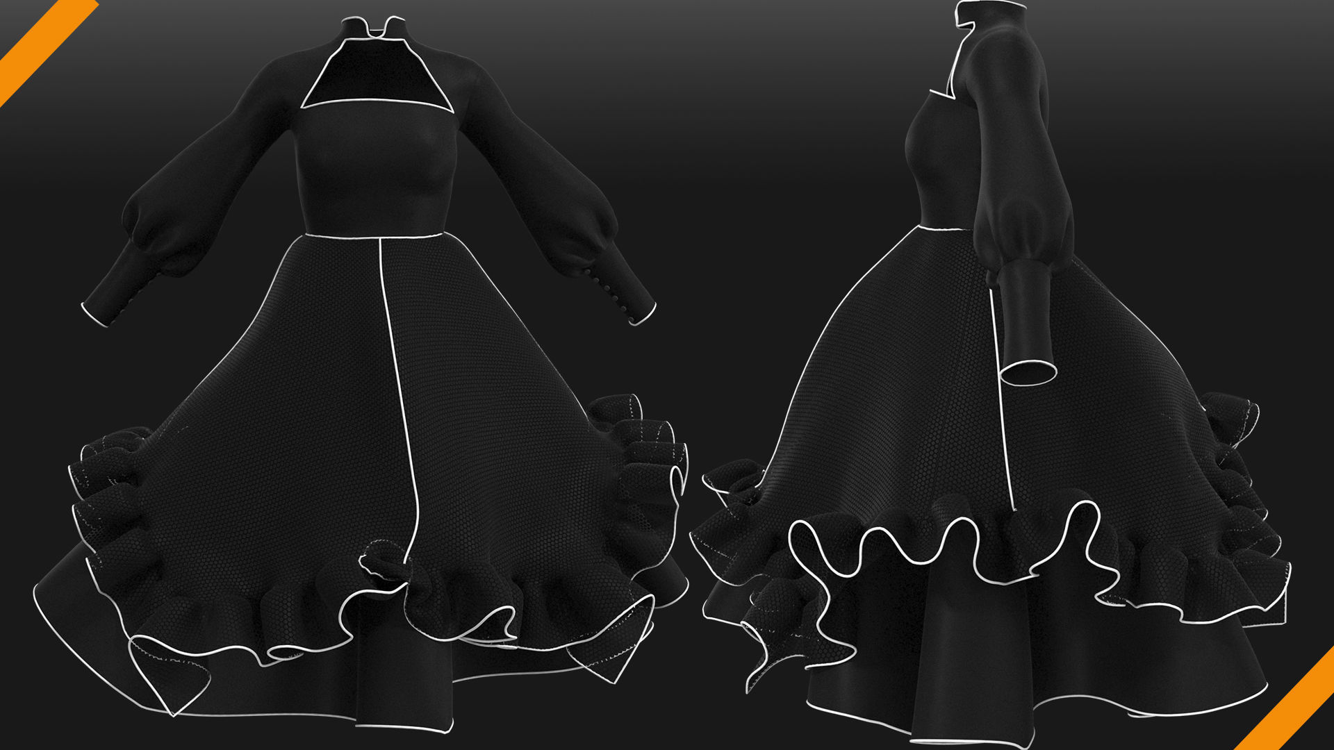 womens cloth 3D model | CGTrader
