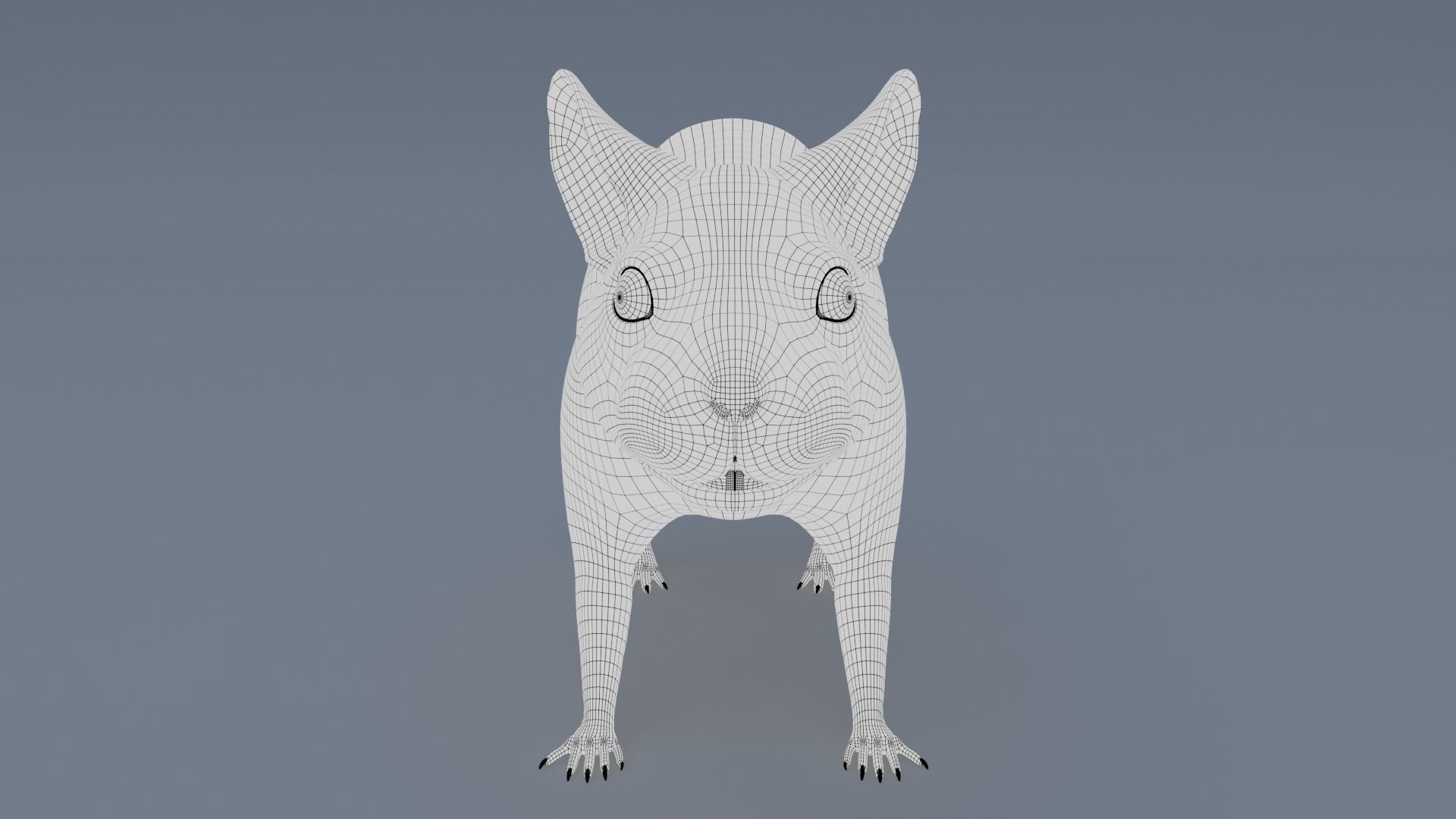 Rat Rigged 3D model 3D model rigged | CGTrader