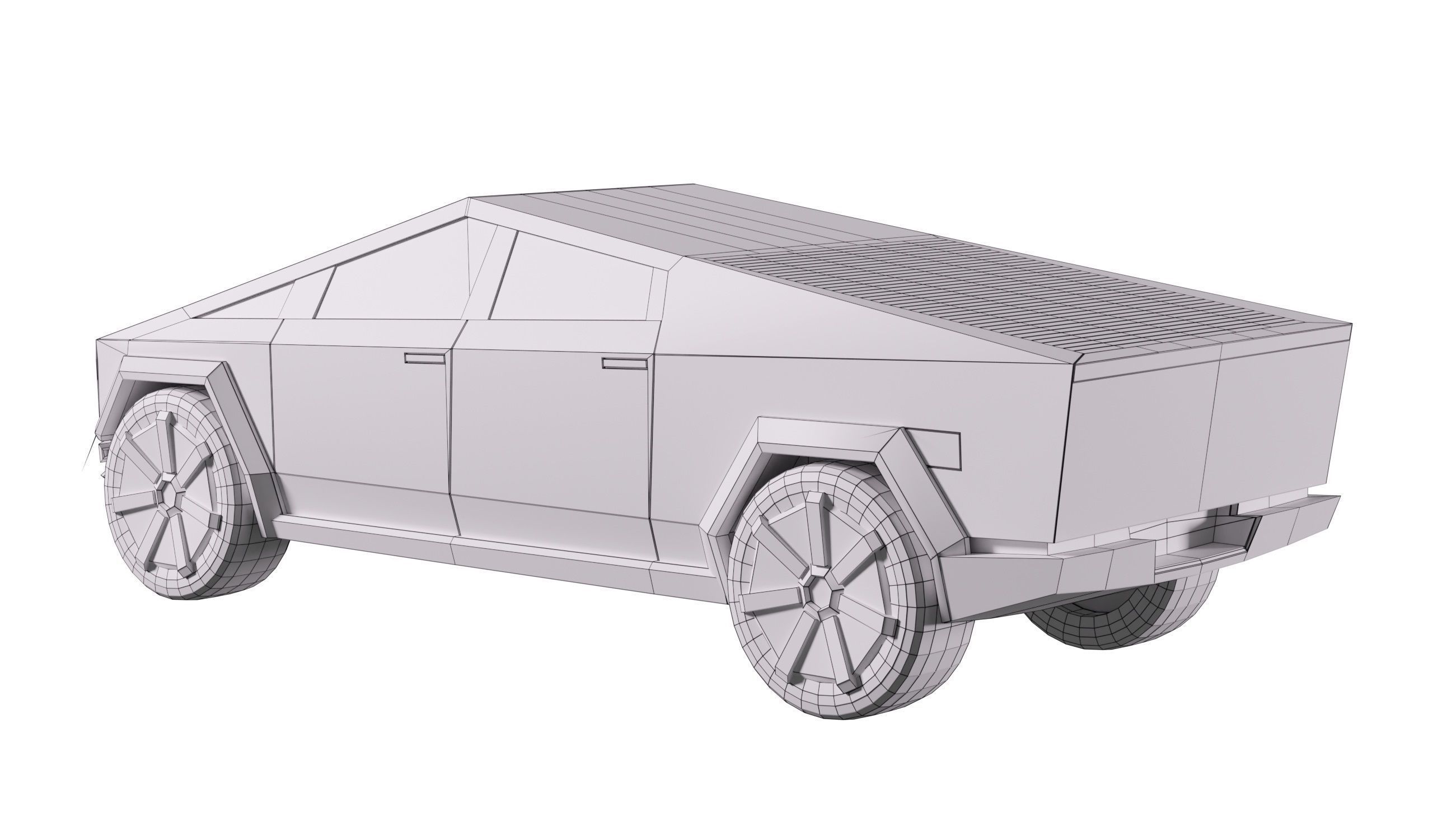 Tesla Cybertruck 3D model | CGTrader
