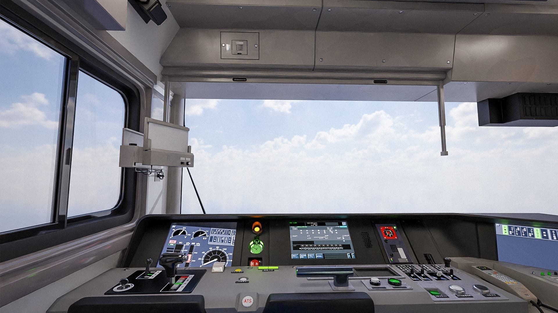 Japanese Train Head Interior Exterior Yamanote Line E235 Rigged 3D model rigged | CGTrader