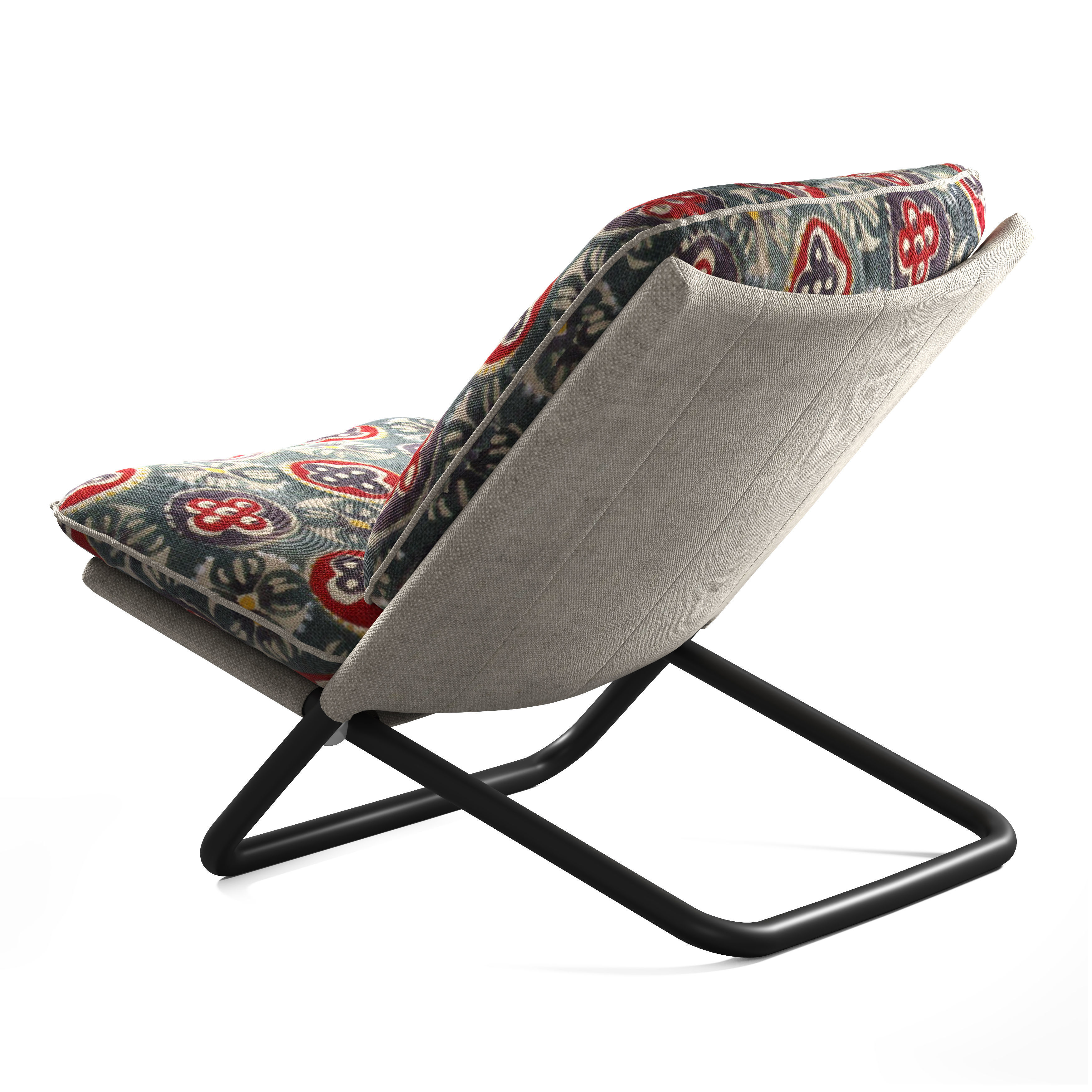 Cross Low Arflex armchair 3D model | CGTrader