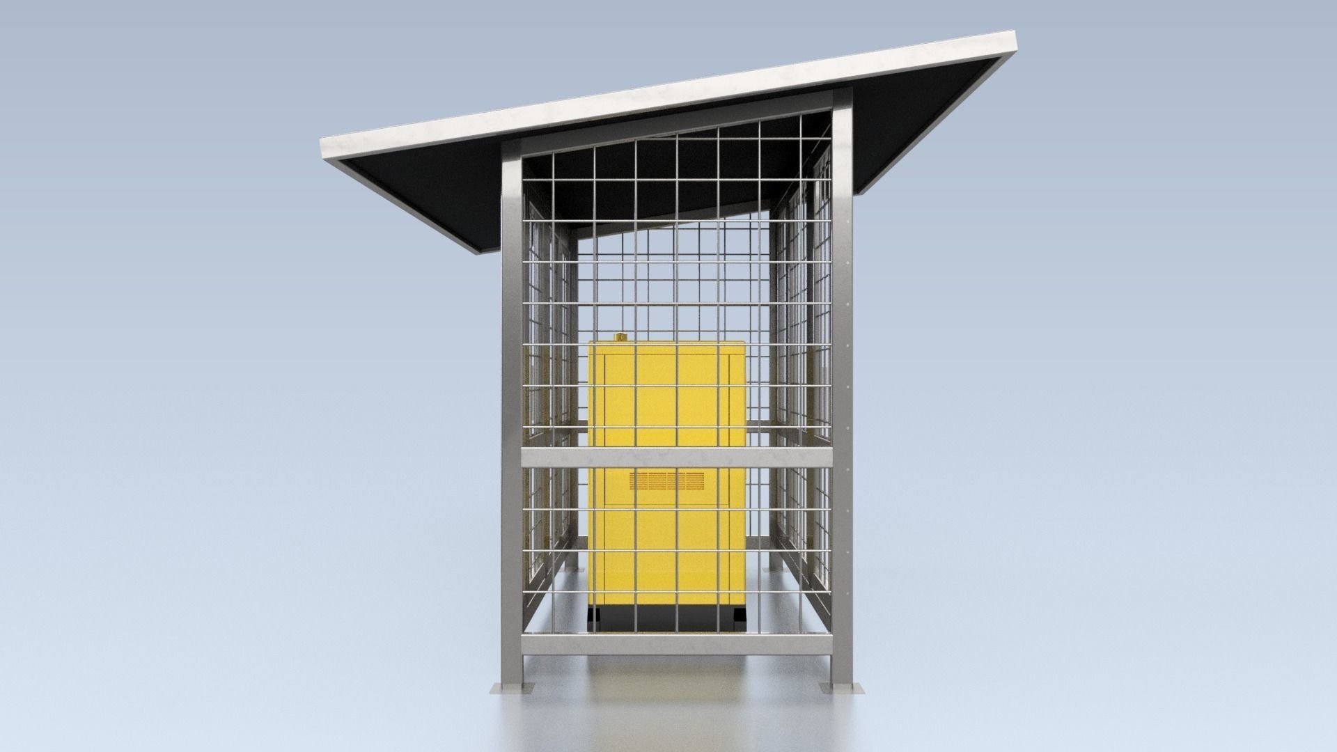 Cover Frame Genset Home Installation Portable 3D model 3D printable ...