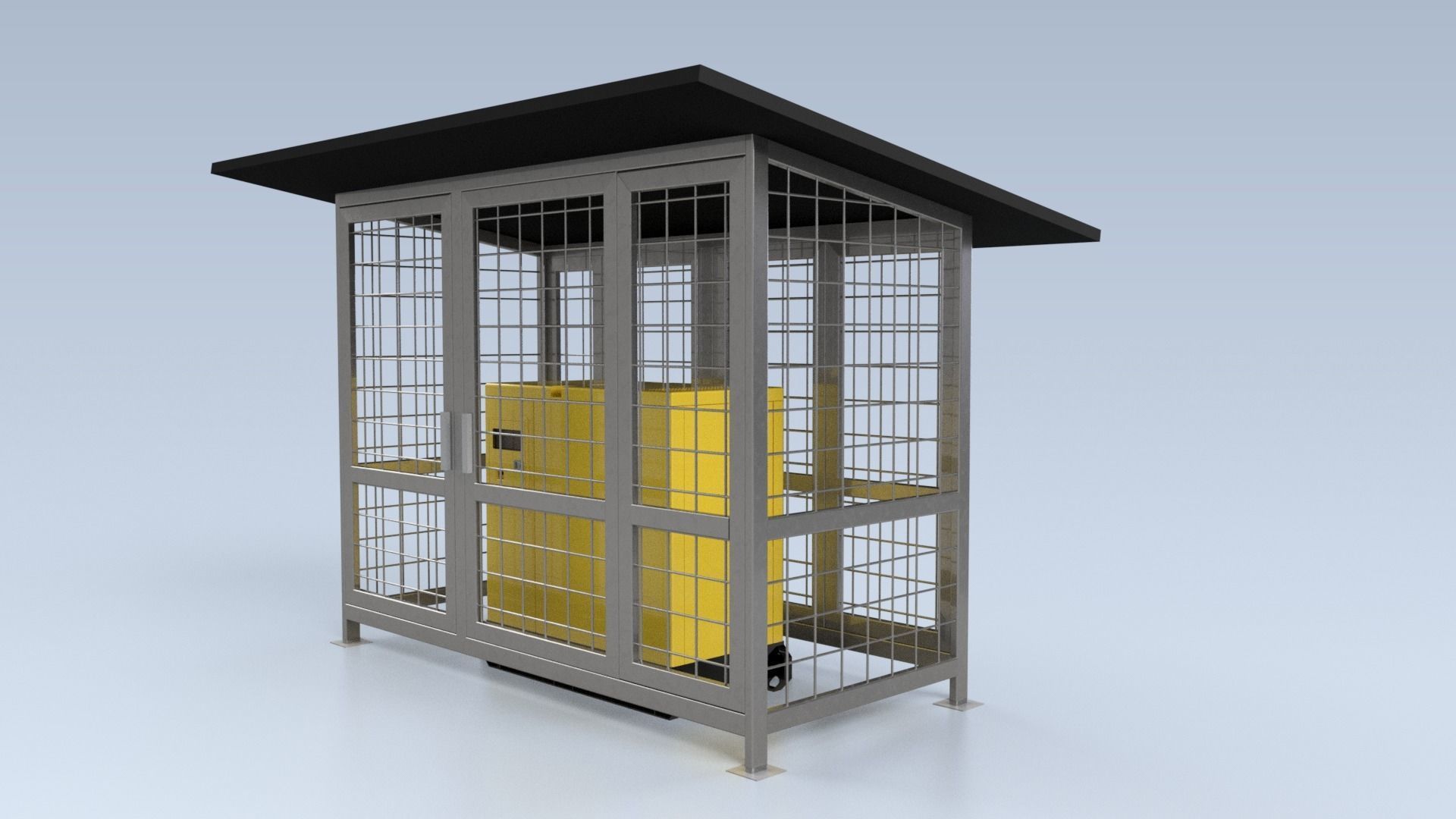Cover Frame Genset Home Installation Portable 3D model 3D printable ...