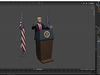 3D model Donald Trump VR / AR / low-poly rigged | CGTrader