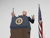 3D model Donald Trump VR / AR / low-poly rigged | CGTrader