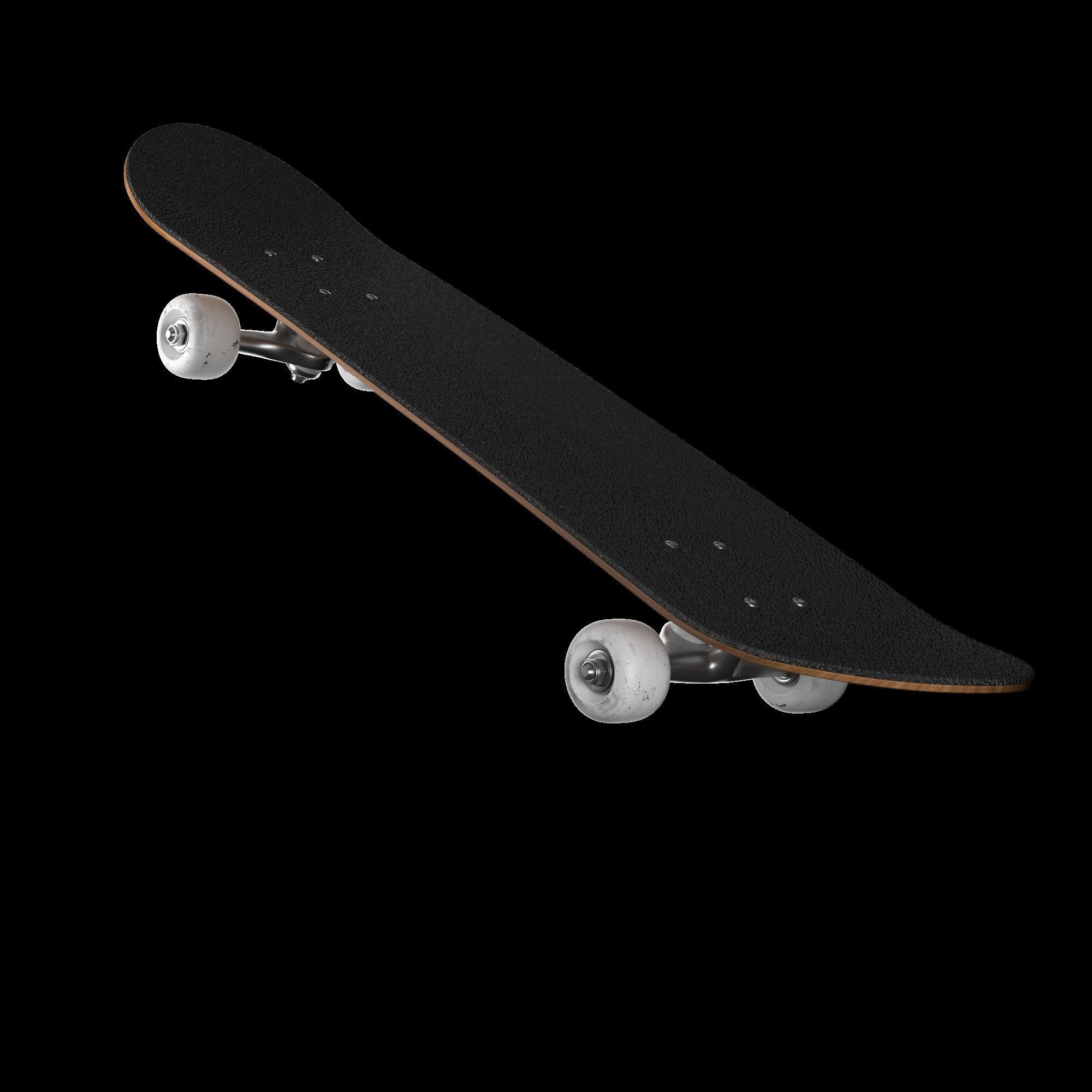 3D model Realistic and High-Quality 3D Model of a Skateboard VR / AR ...