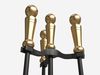 Mini Fireplace Tools 4-Set 3D model | CGTrader