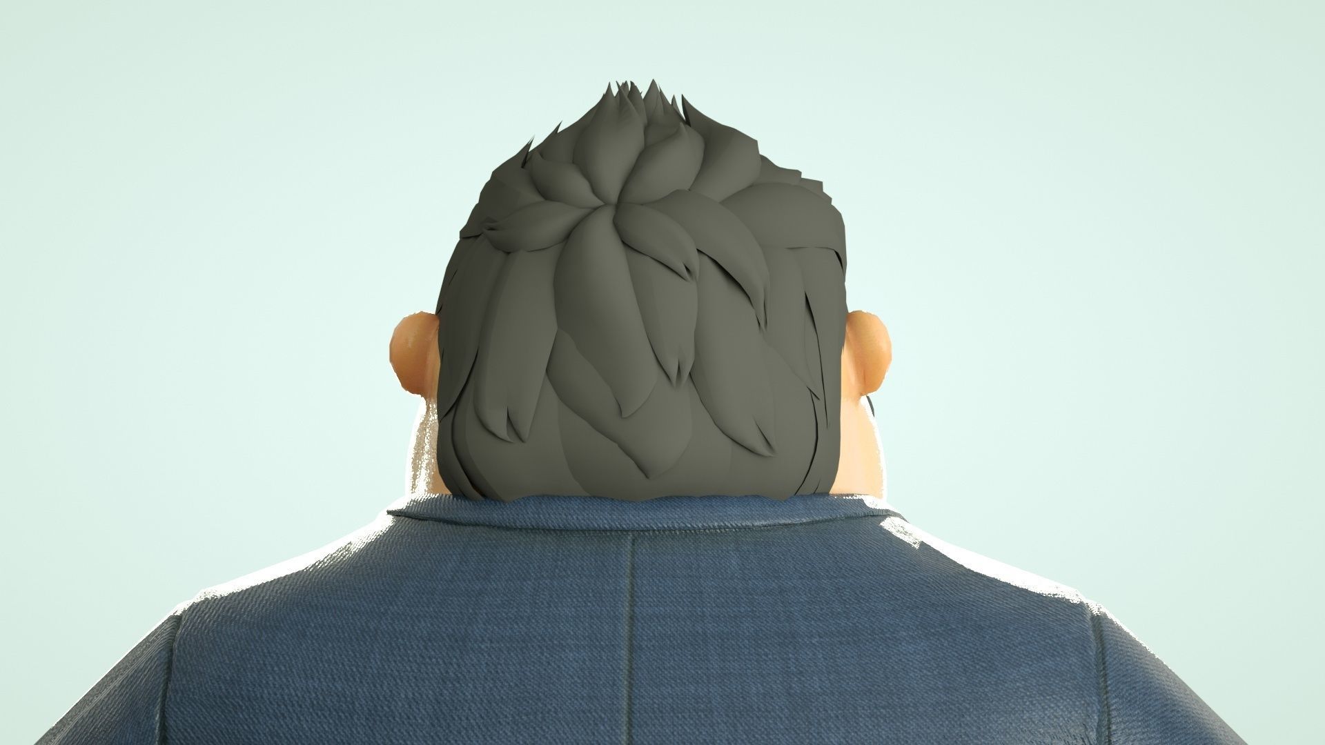 cartoon fat boss boss 3D model | CGTrader