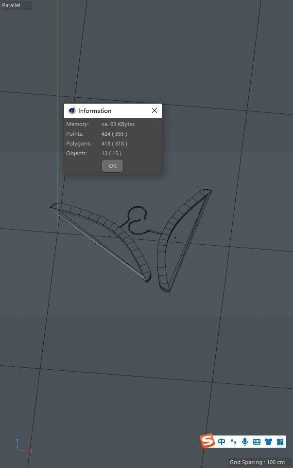 hanger rack clothes rack 3D model | CGTrader