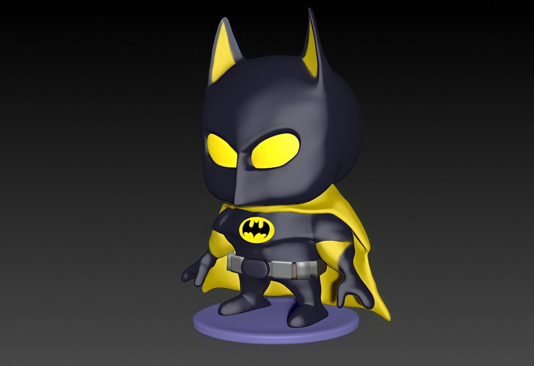BATMAN CHIBI - 3D PRINTABLE MODEL 3D model 3D printable | CGTrader
