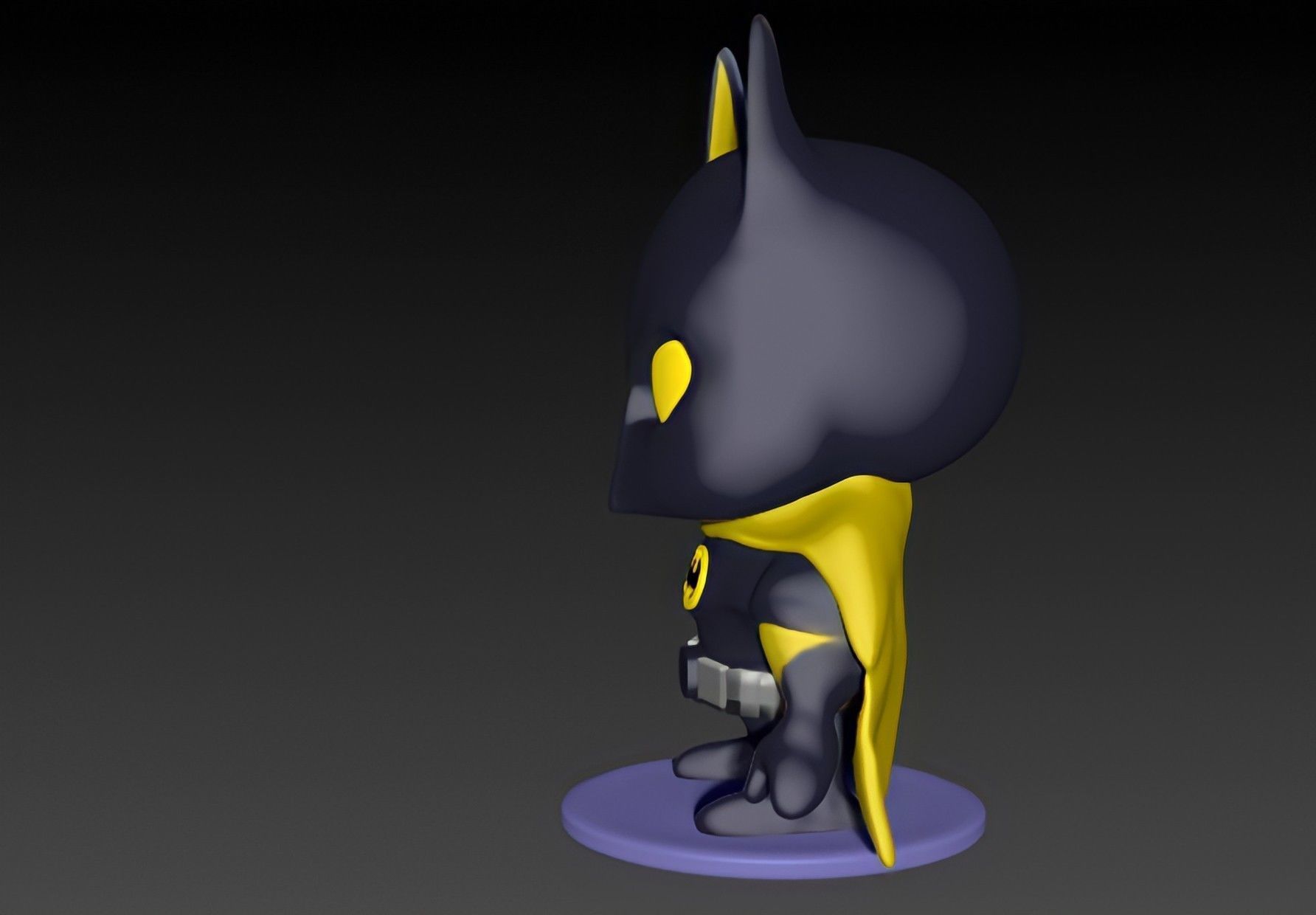 BATMAN CHIBI - 3D PRINTABLE MODEL 3D model 3D printable | CGTrader