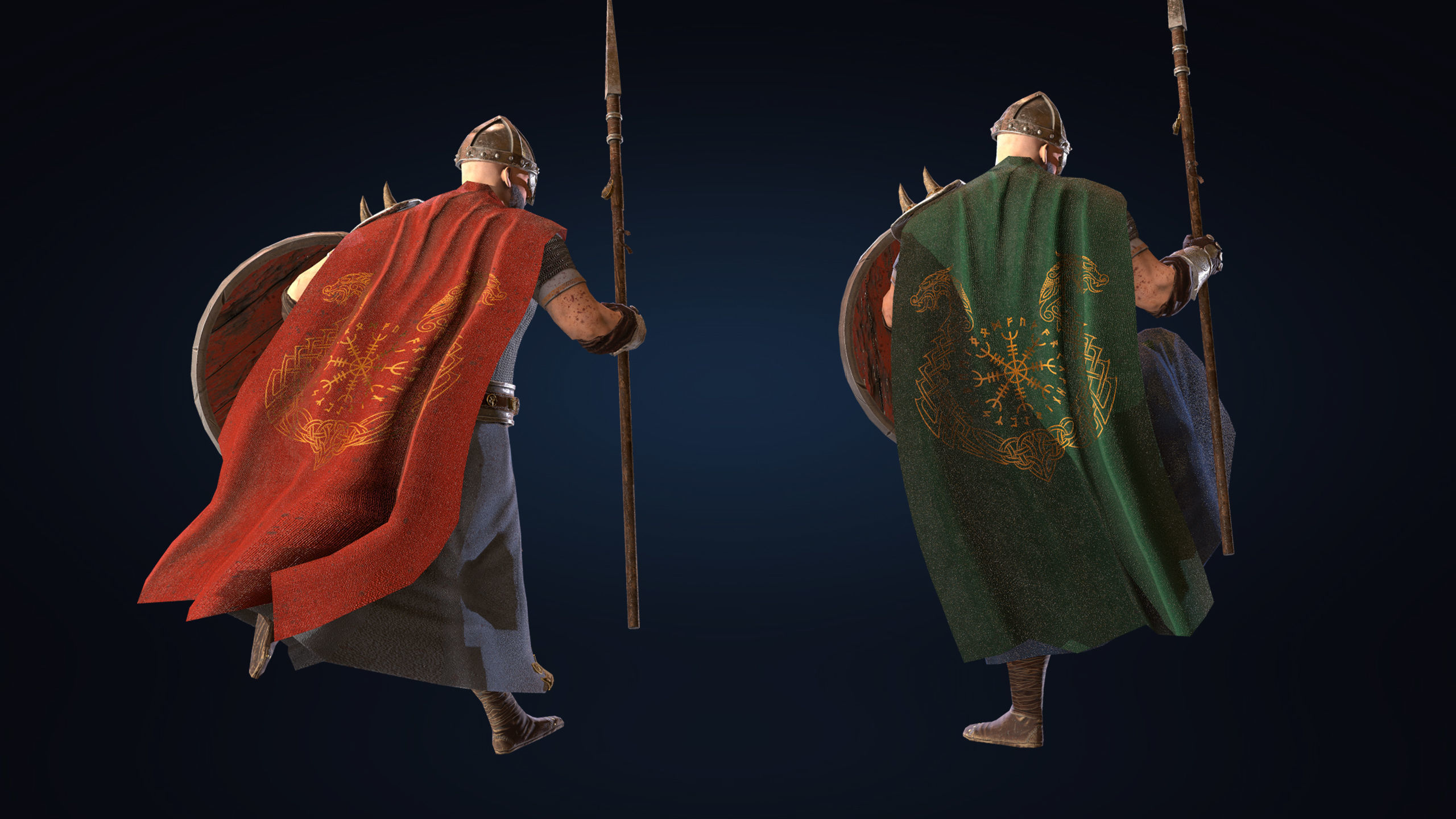 3D model Celtic Warrior VR / AR / low-poly | CGTrader
