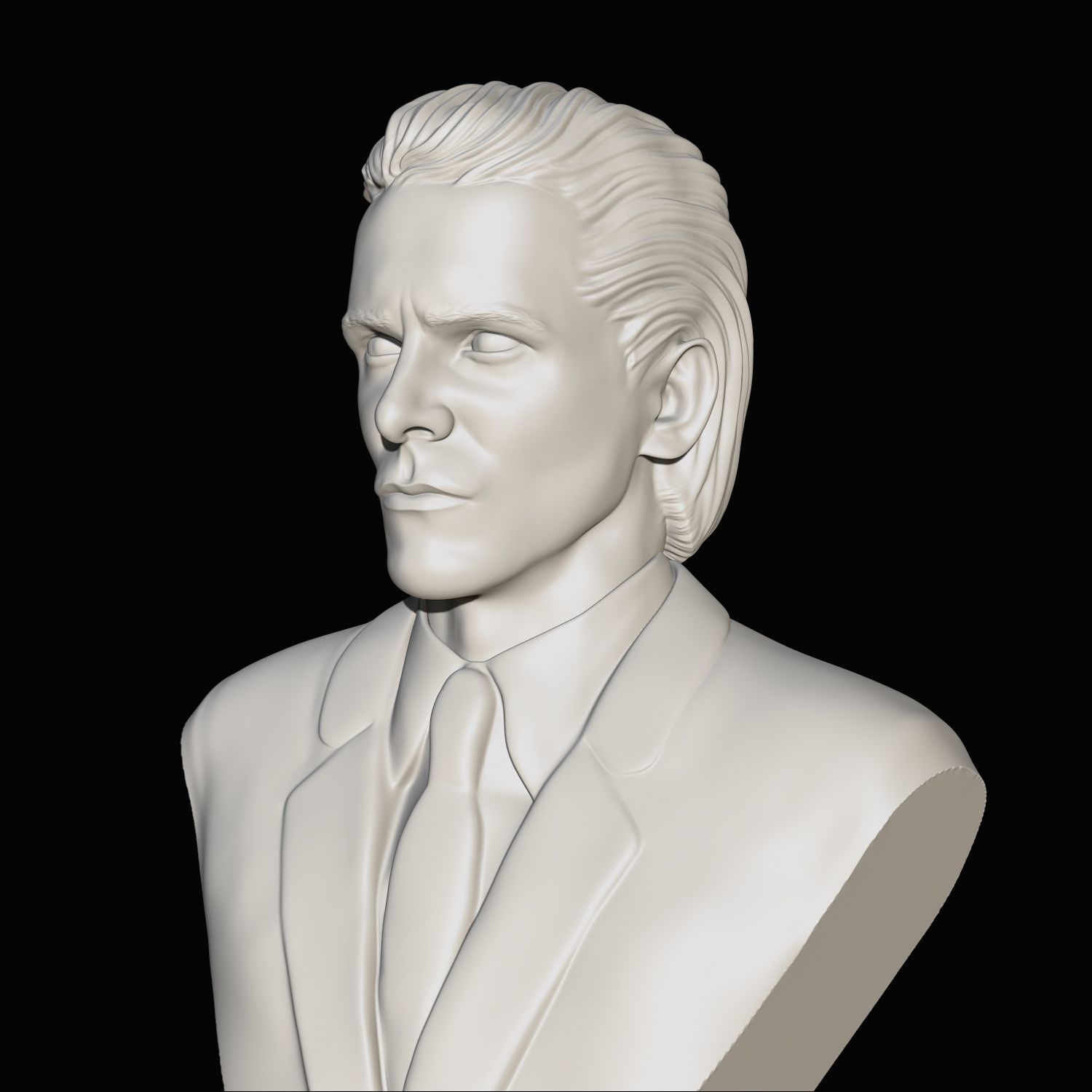 PATRICK BATEMAN SIGMA MALE 3D model 3D printable | CGTrader