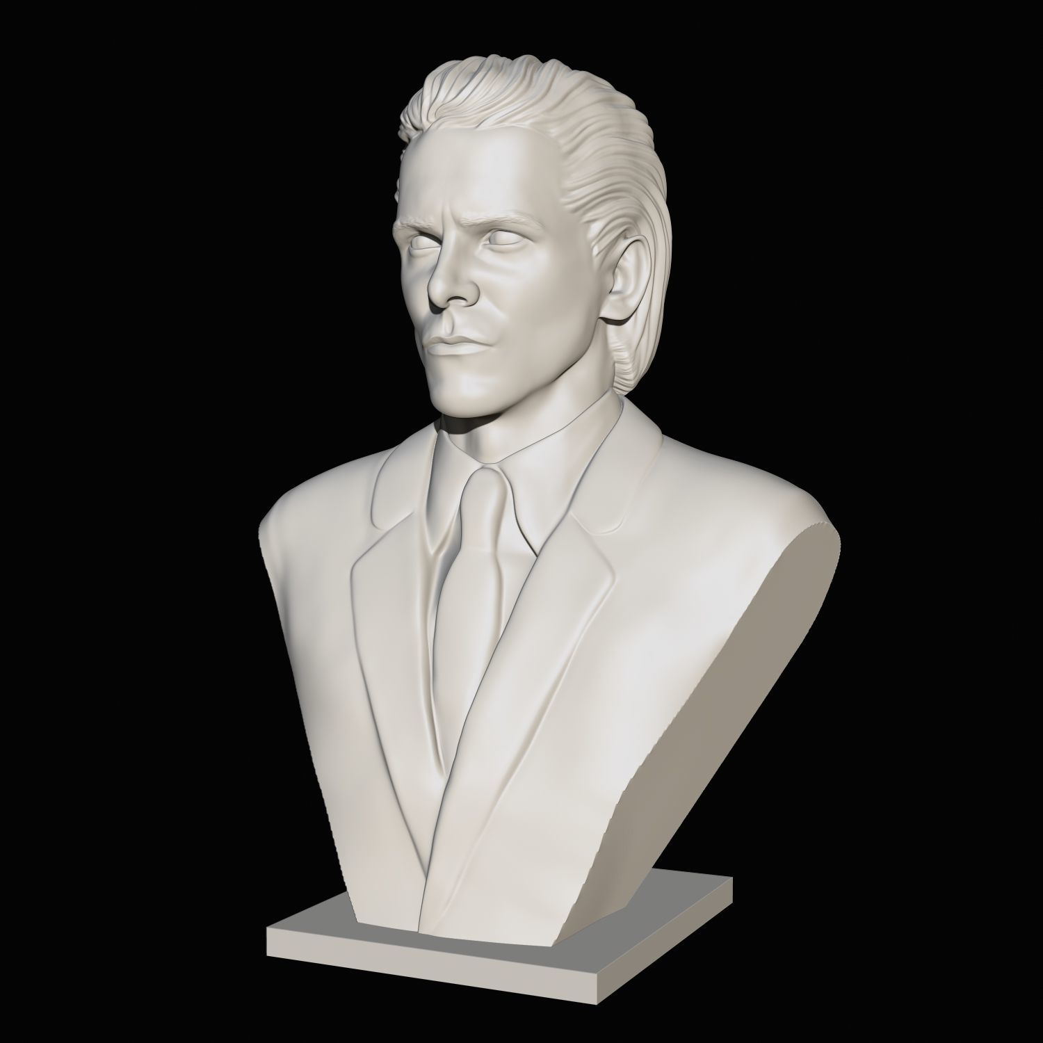PATRICK BATEMAN SIGMA MALE 3D model 3D printable | CGTrader