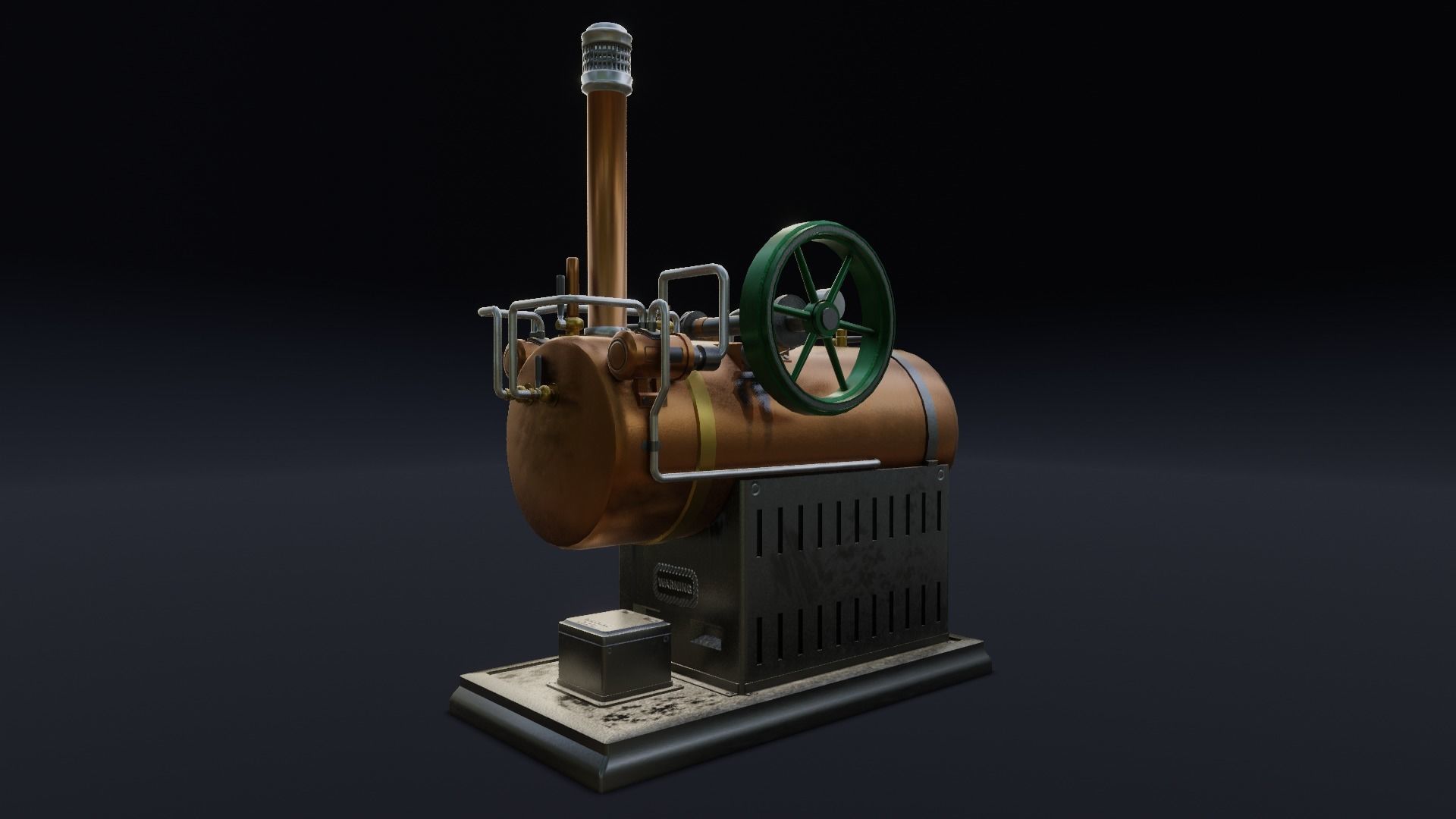 3D model Steampunk Machine VR / AR / low-poly | CGTrader