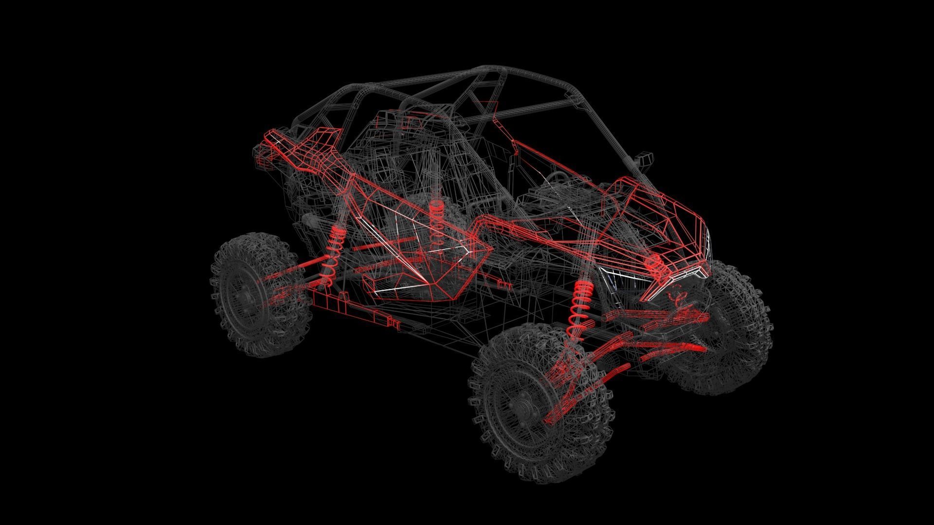 Polaris RZR Pro XP 3D model | CGTrader