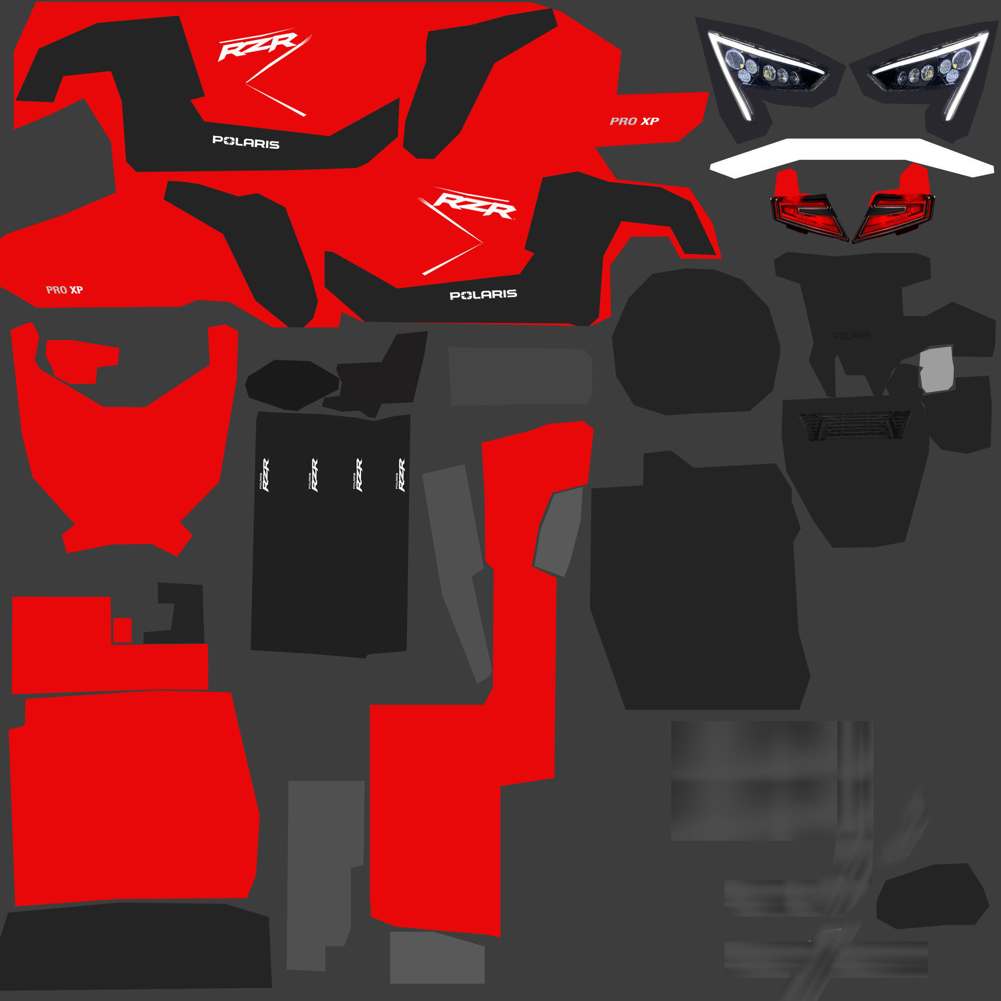 Polaris RZR Pro XP 3D model | CGTrader