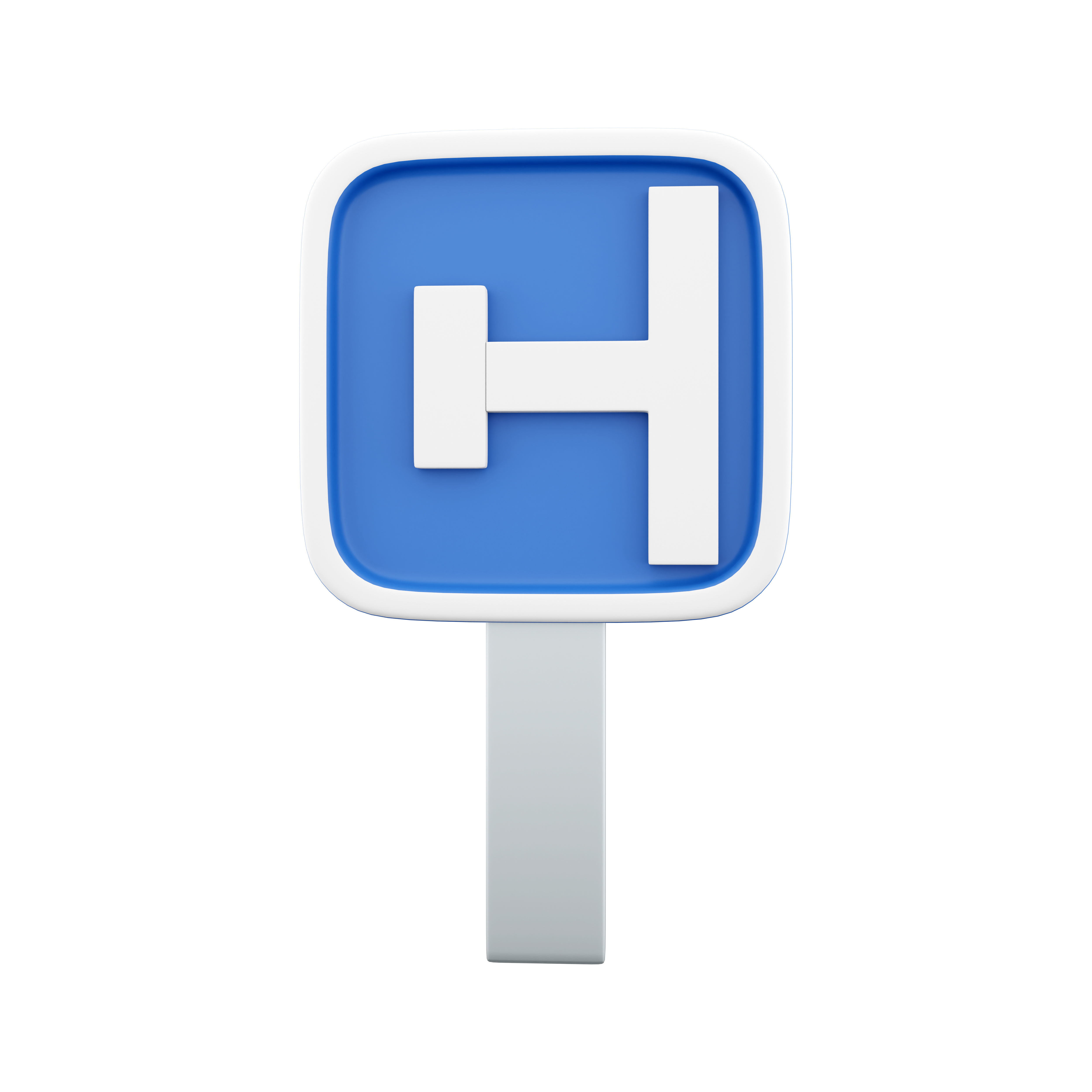 3d side road icon 3D model | CGTrader