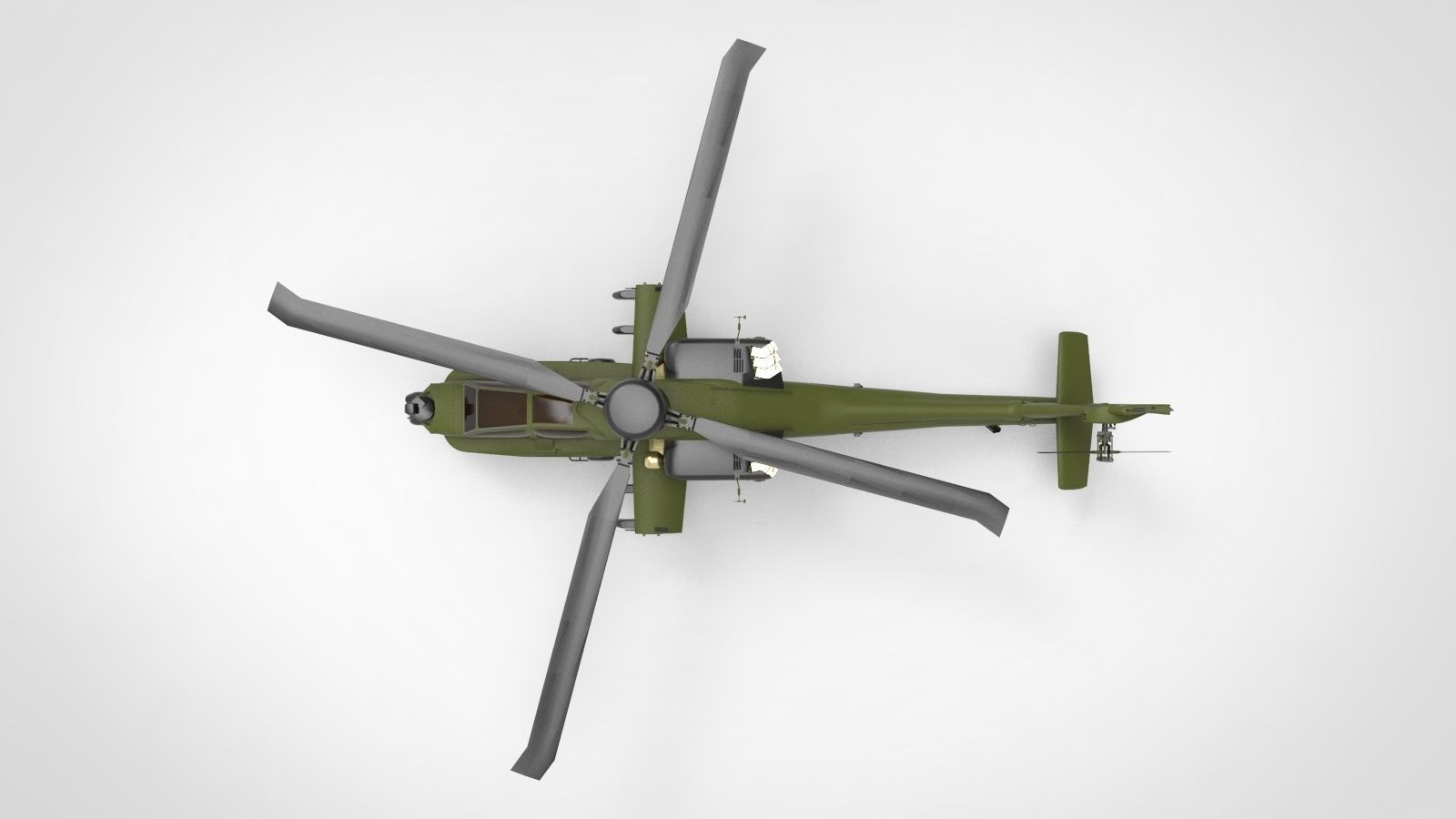 AH-64 Apache Army 3D model | CGTrader