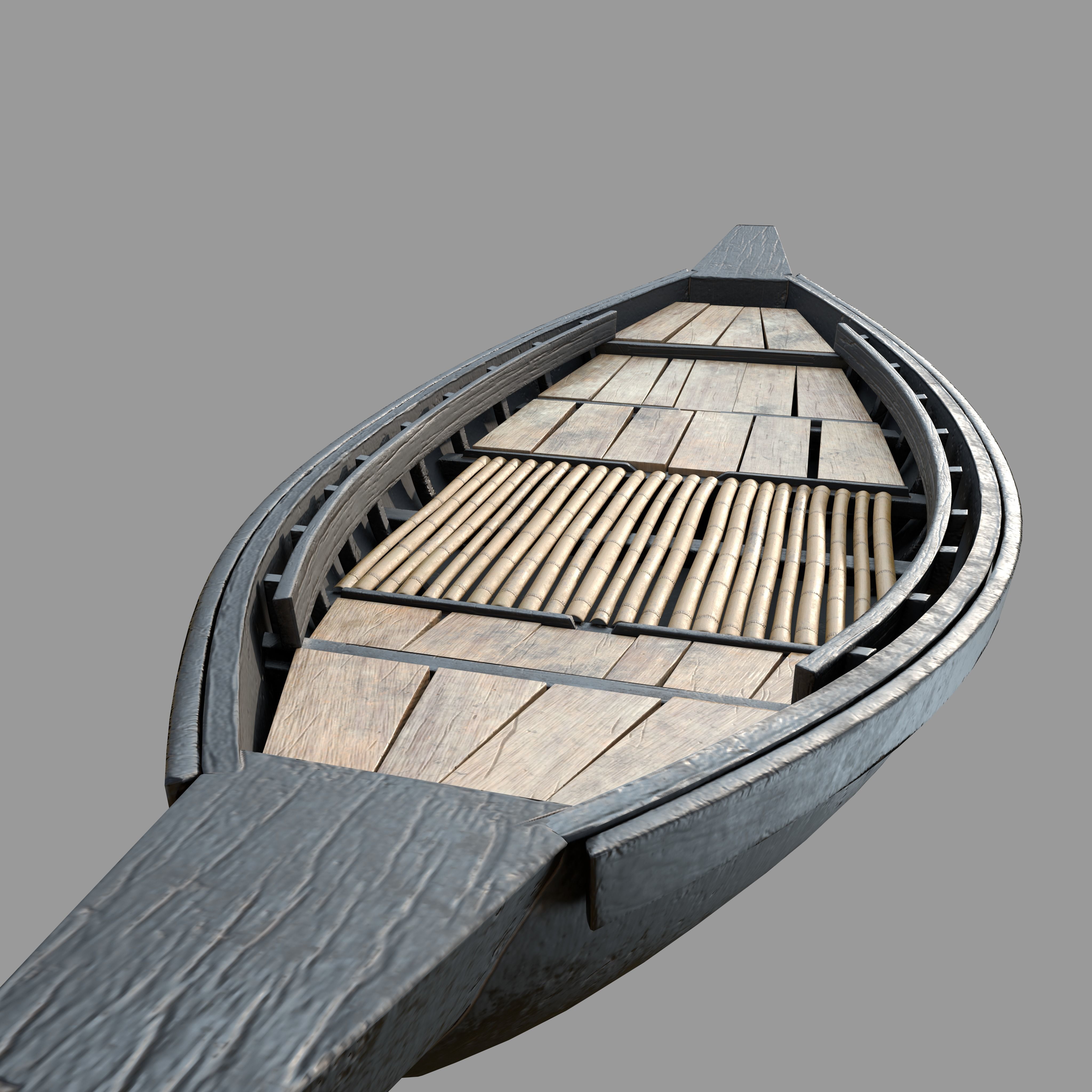 Bangladeshi Nouka Boat High Quality 3D model | CGTrader