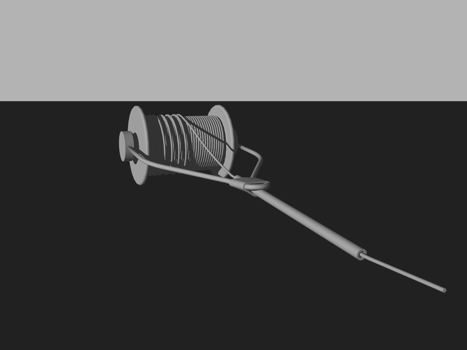 Fly Tying Bobbin free 3D model | CGTrader