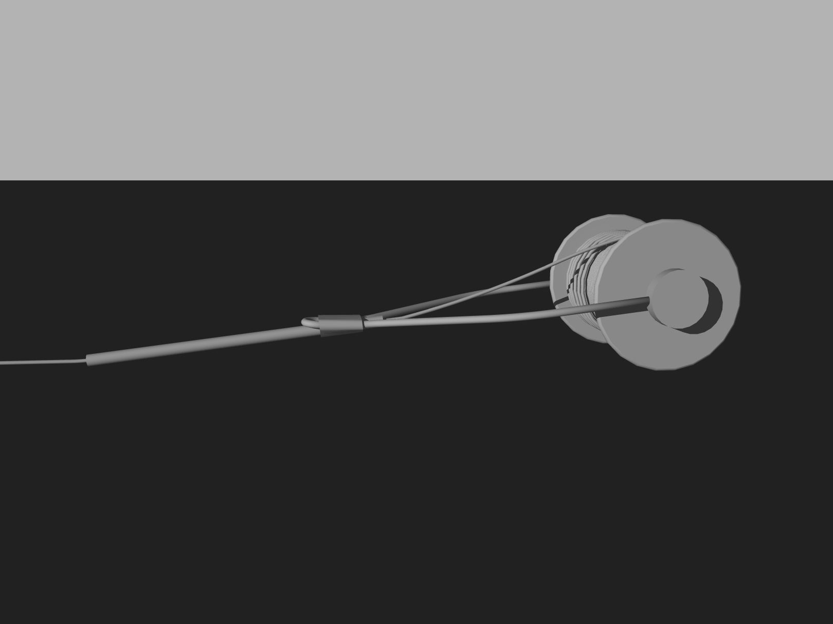 Fly Tying Bobbin free 3D model | CGTrader