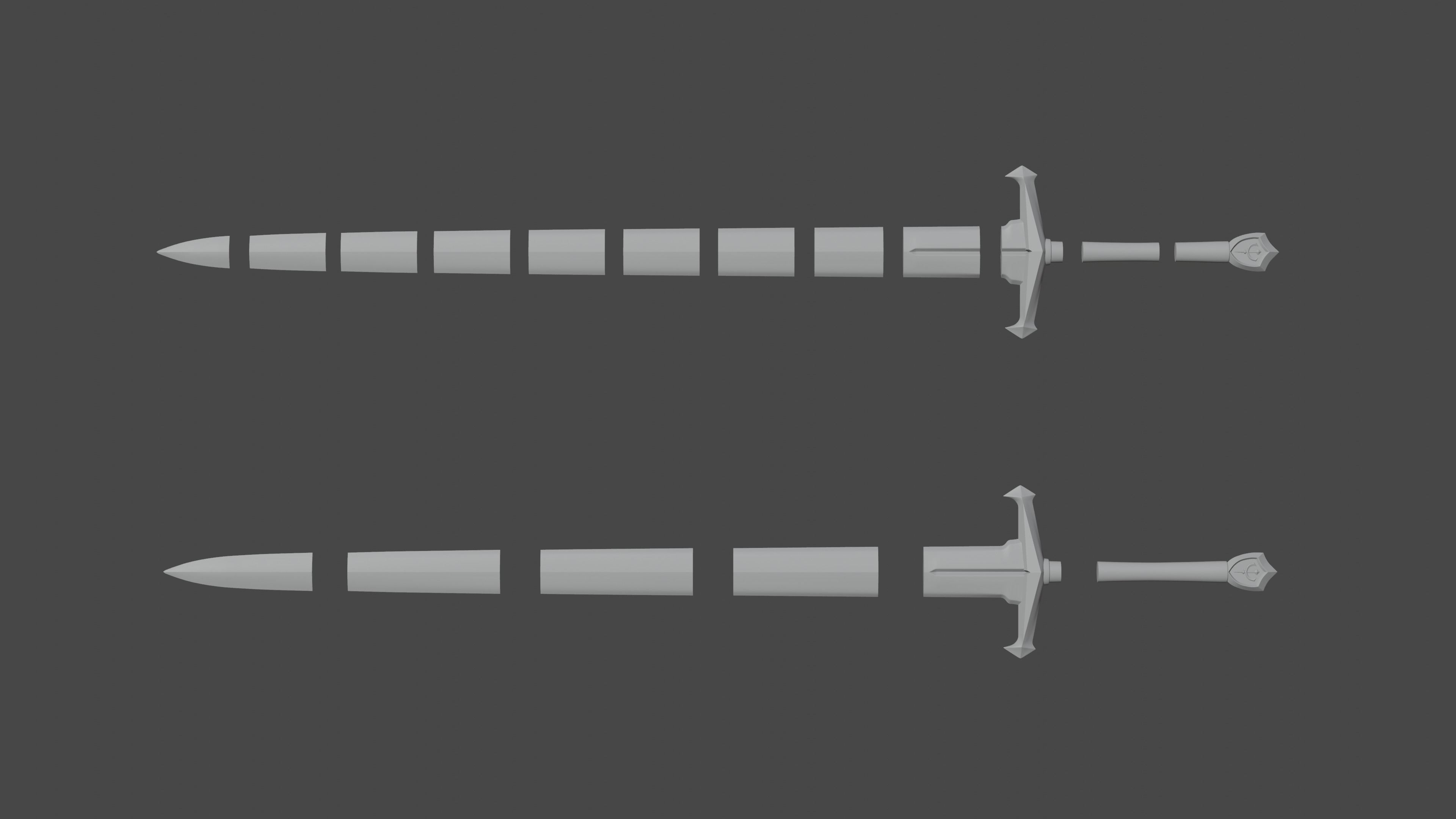 Final Fantasy XVI - Clive Rosfield - Rosarian Oath Sword 3D model 3D ...