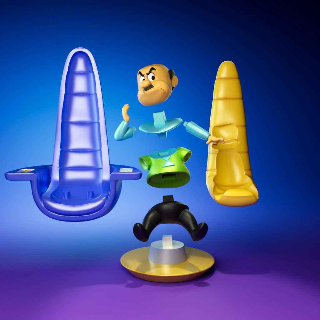 Mr Spacely- The Jetsons 3D model 3D printable | CGTrader