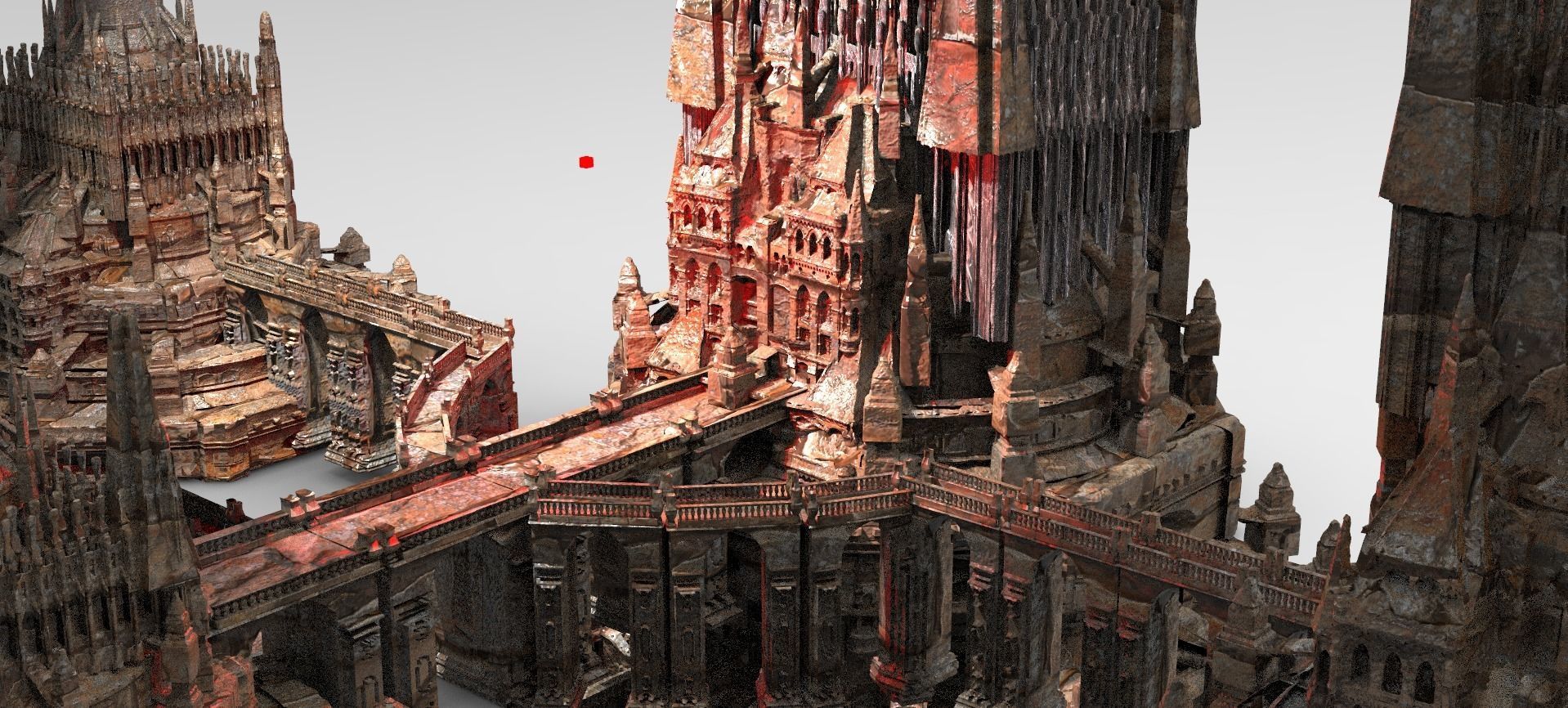 Barons City Architecture Kit bash 3D model | CGTrader