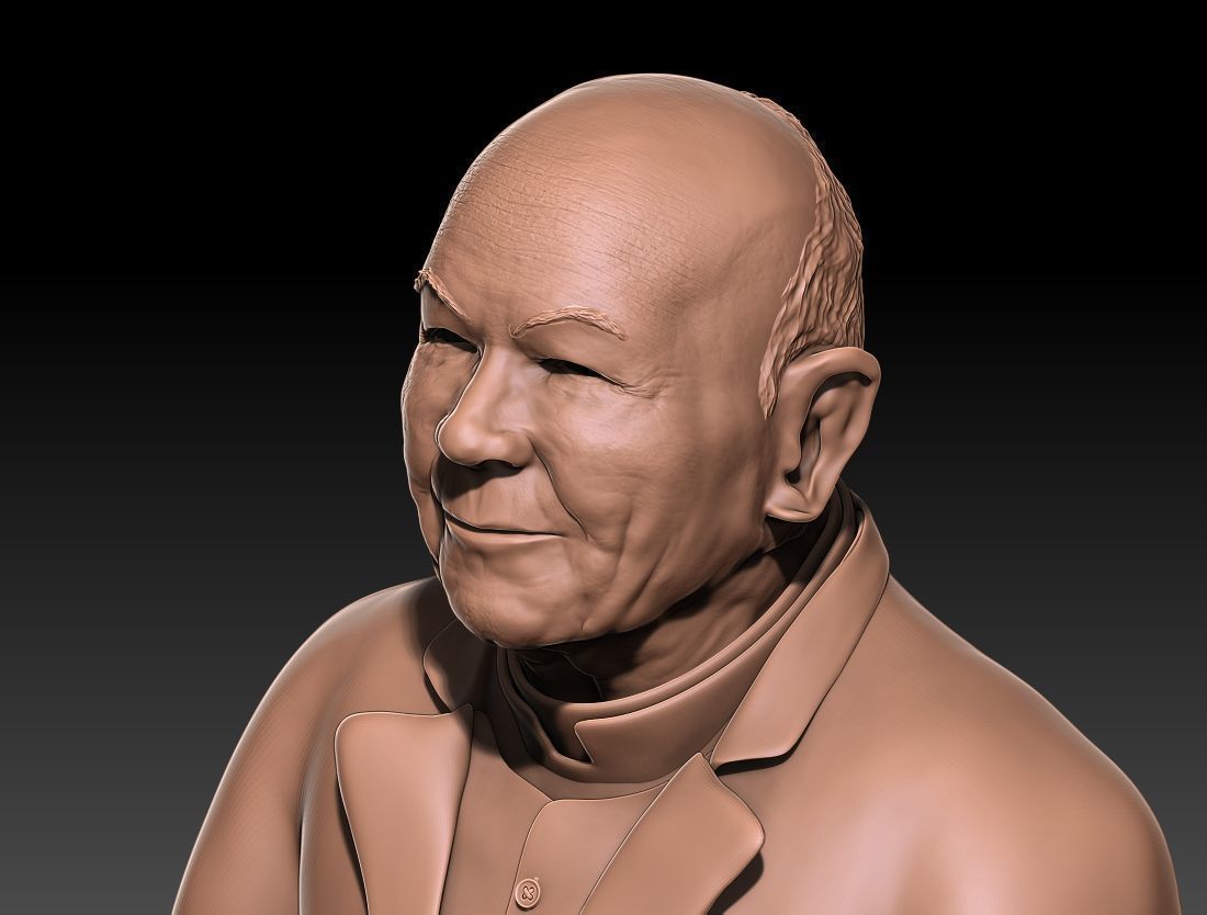 Father catholic priest 3D model 3D printable | CGTrader