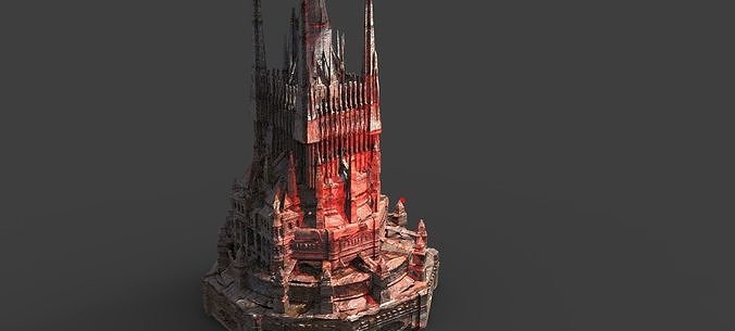 Arch Barons Military Tower 3D model | CGTrader