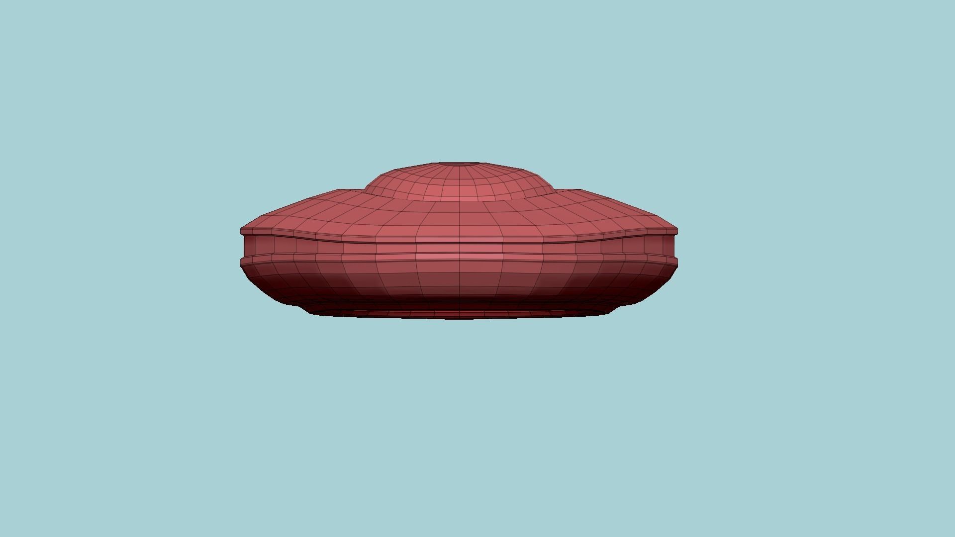 3D model Alien Spaceship UFO C07 Gold - Sci Fi Spacecraft Design VR ...