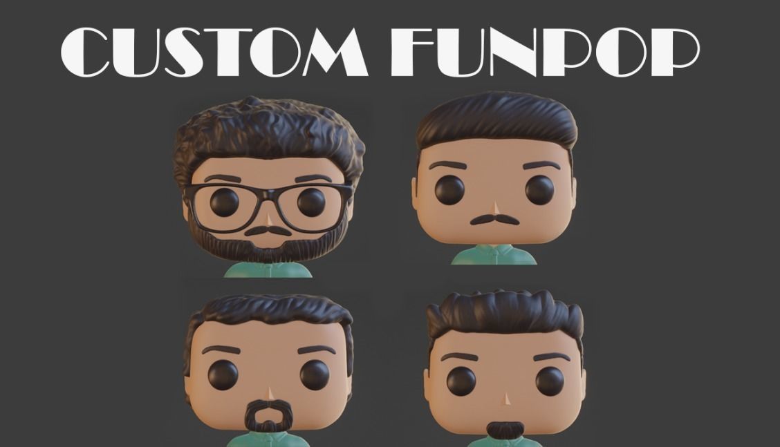 FUNKO CUSTOM 3D model 3D printable | CGTrader